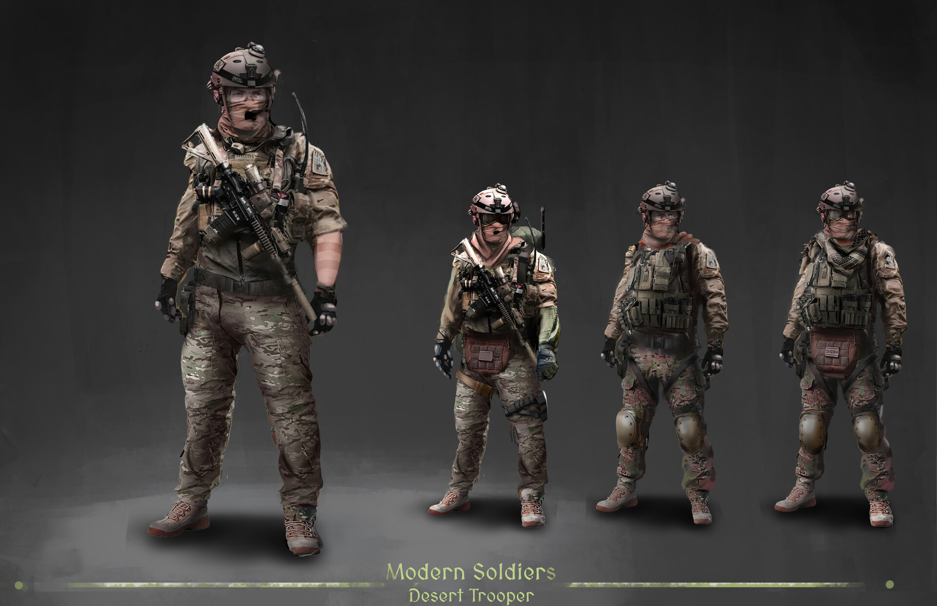 ArtStation - Desert Trooper