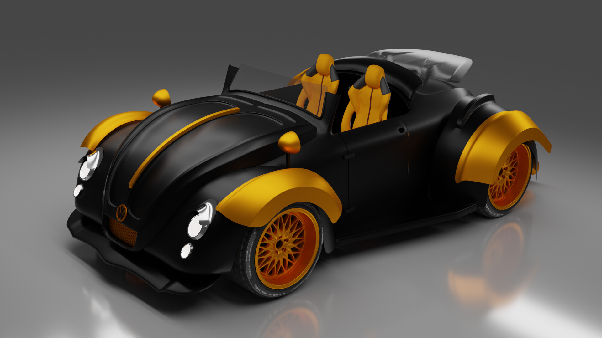 ArtStation - volkswagen beetle car