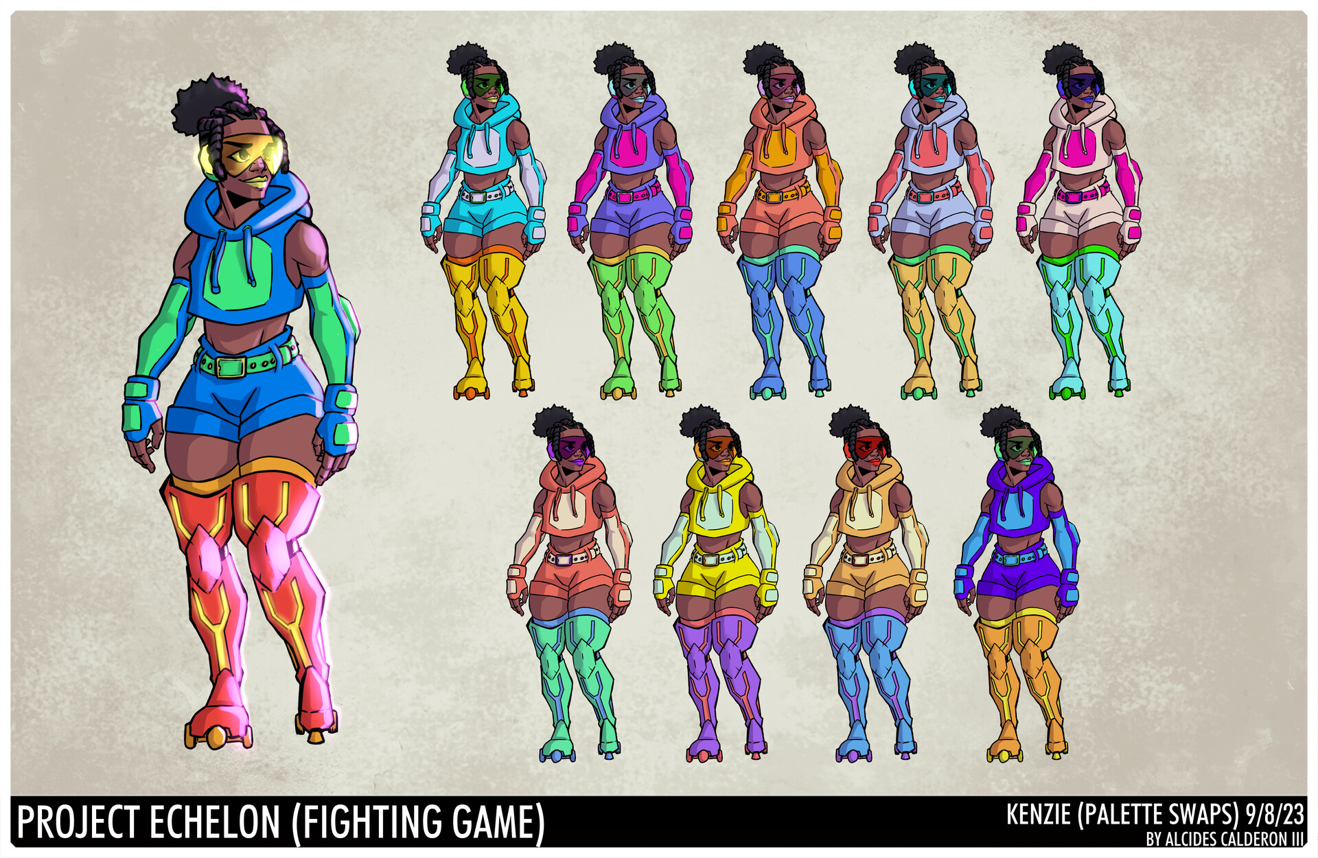 ArtStation - Kenzie Palette Swaps