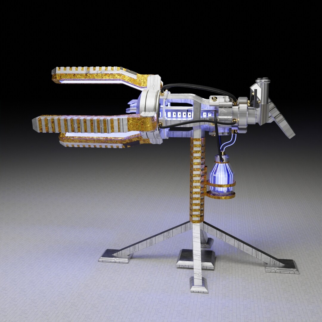ArtStation - Plasma Blaster Dambook