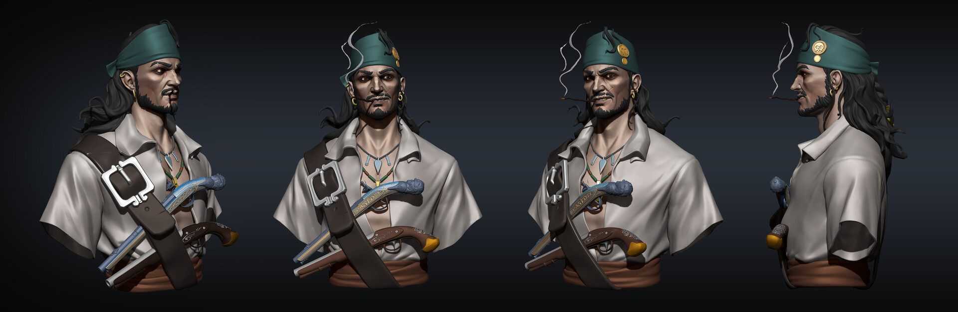 ArtStation - Bust practice