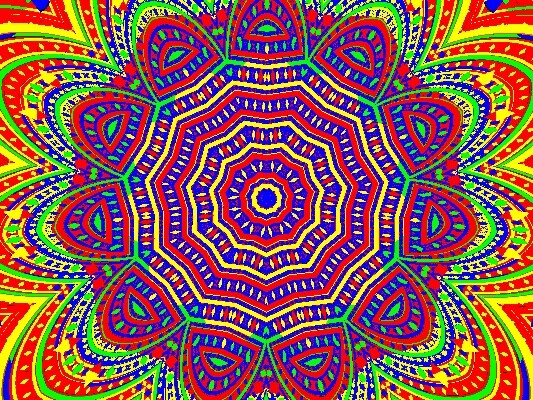 ArtStation - Many rays star fractal 5