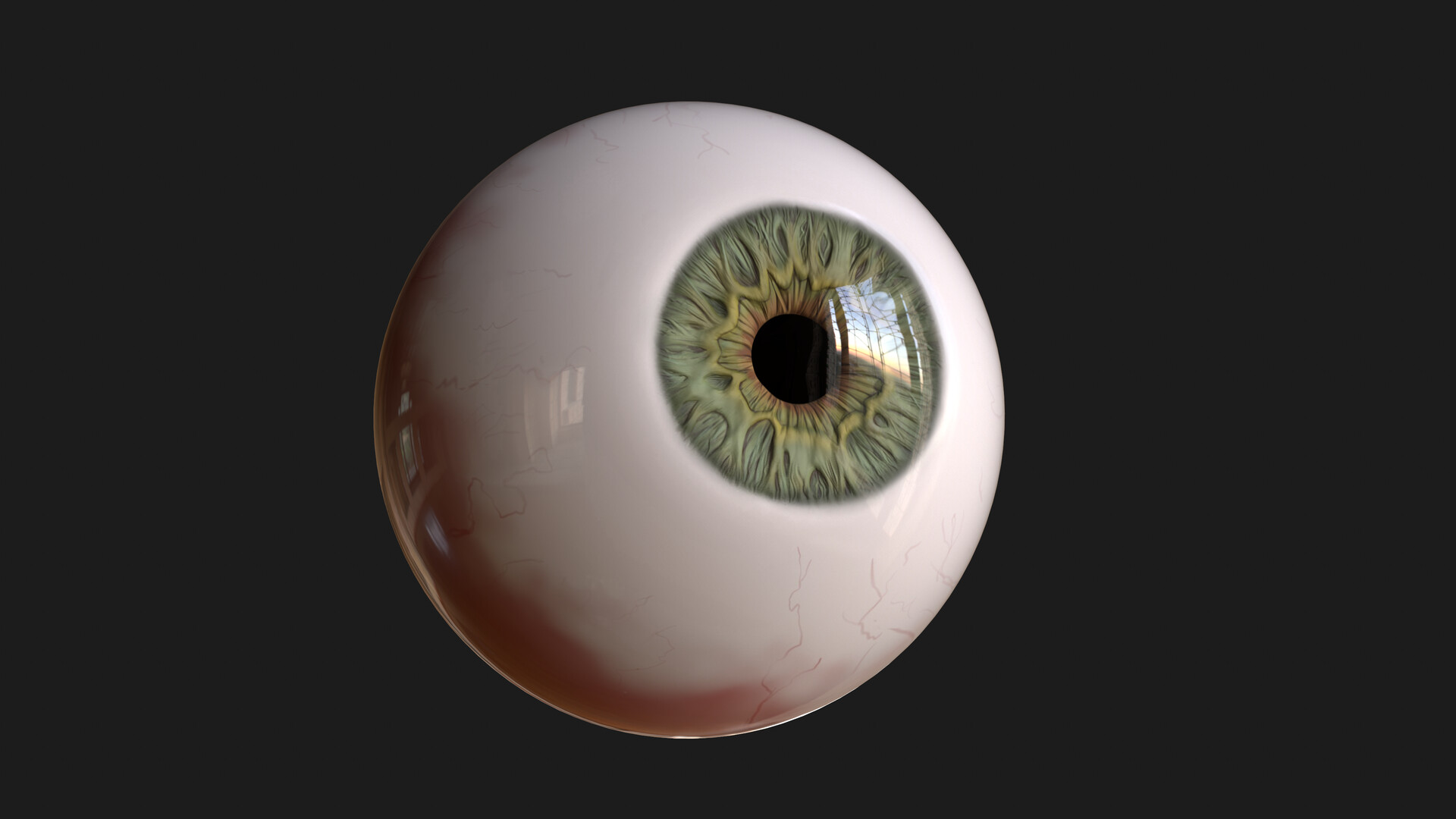 ArtStation - 3D realistic eye