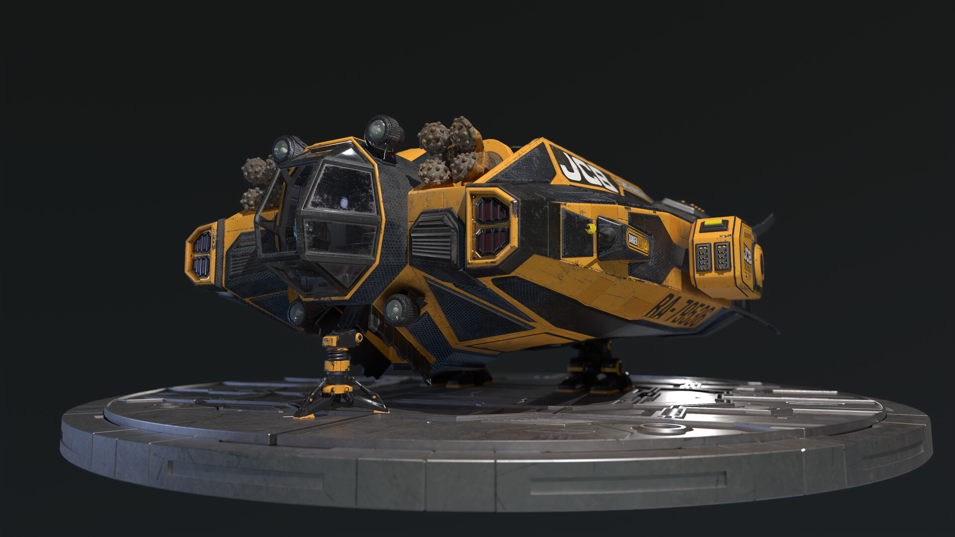 ArtStation - Spacecraft JCB