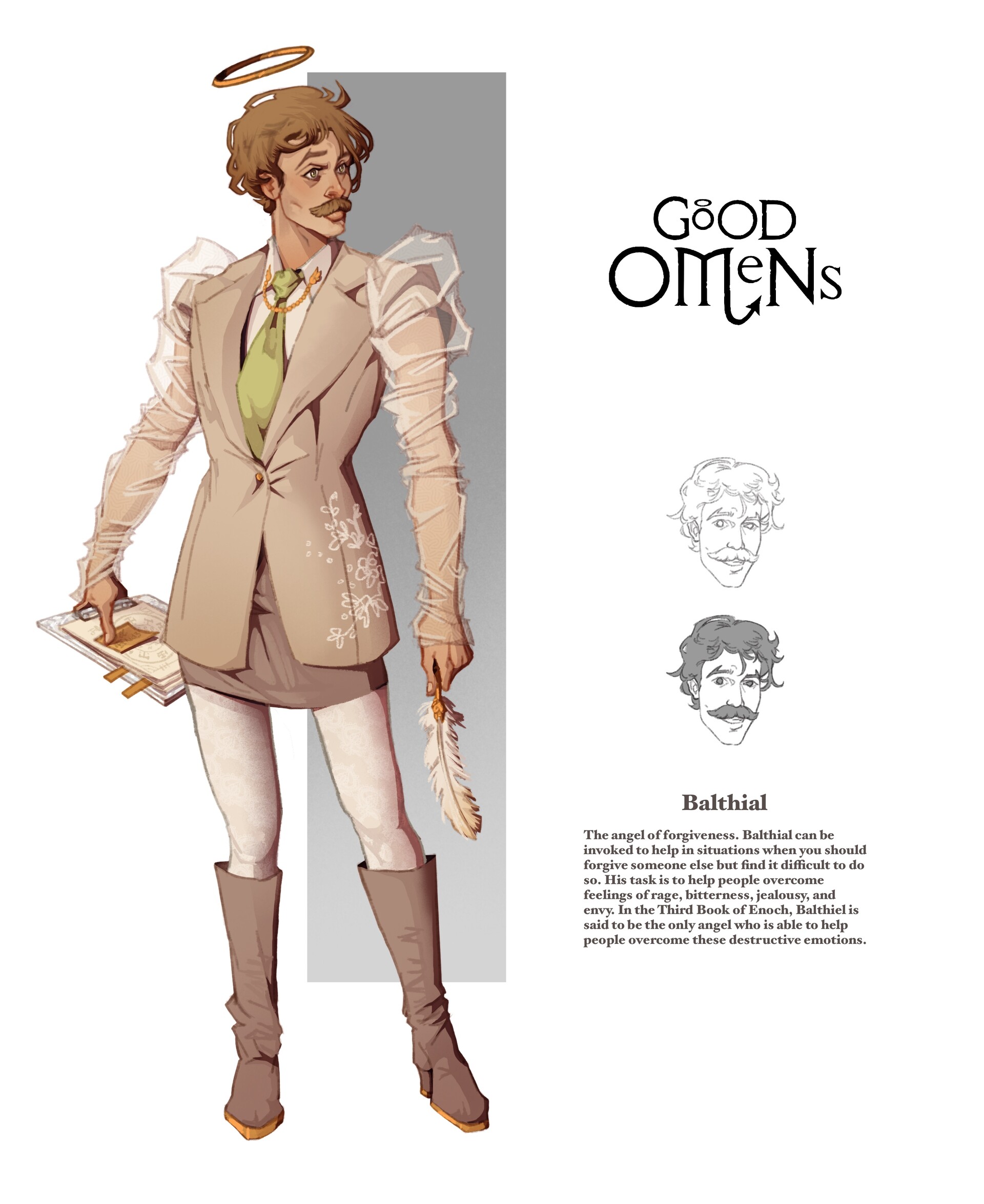 ArtStation - Good Omens – Balthial (Fan-Made OC)