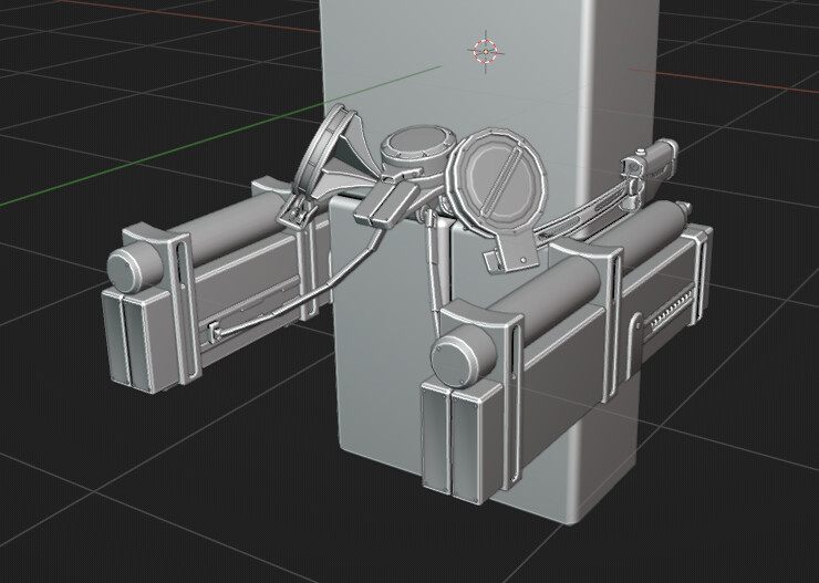 ArtStation - ODM Gear (Attack on Titan)