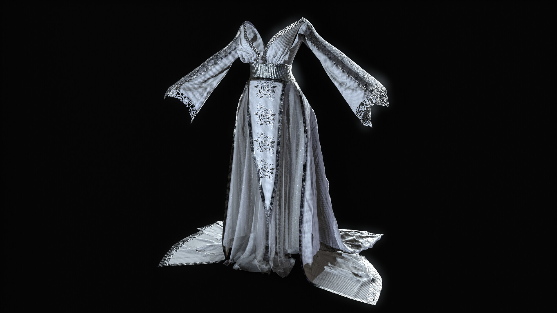 ArtStation - Vintage High Elf Dress