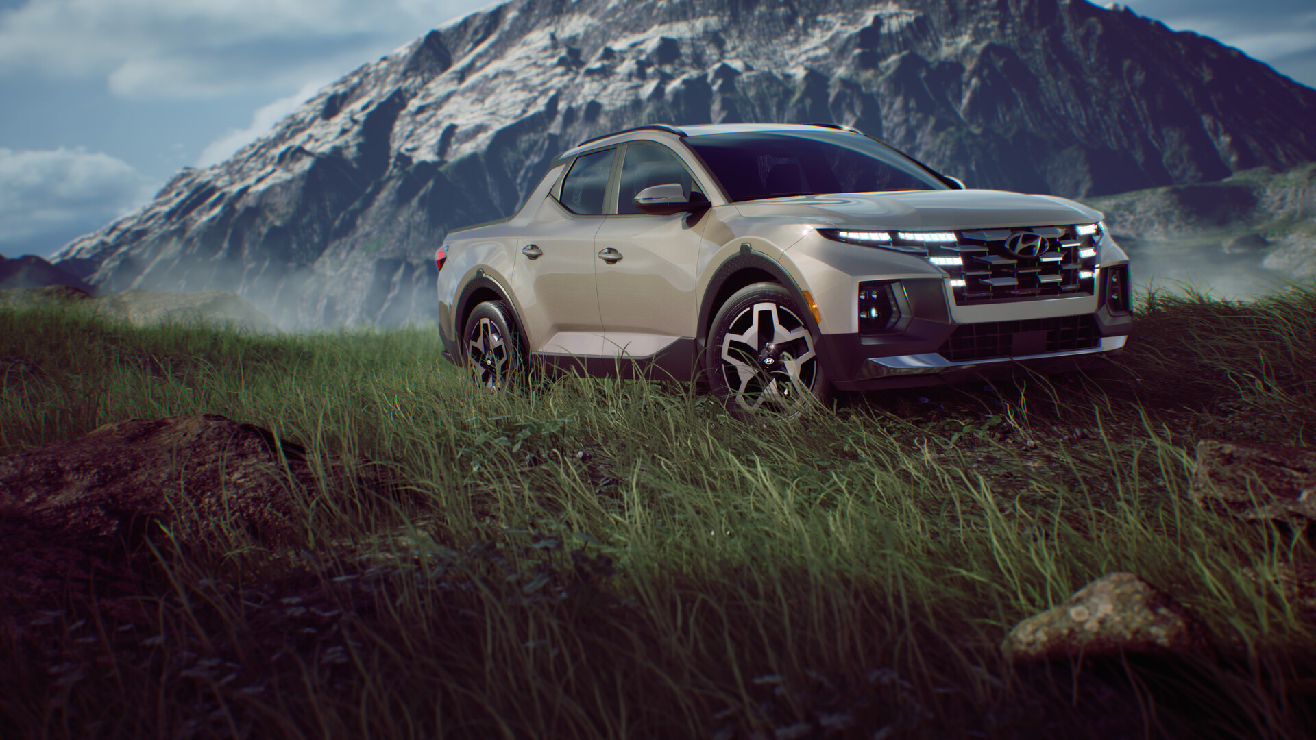 ArtStation - UE | Hyundai Santa Cruz