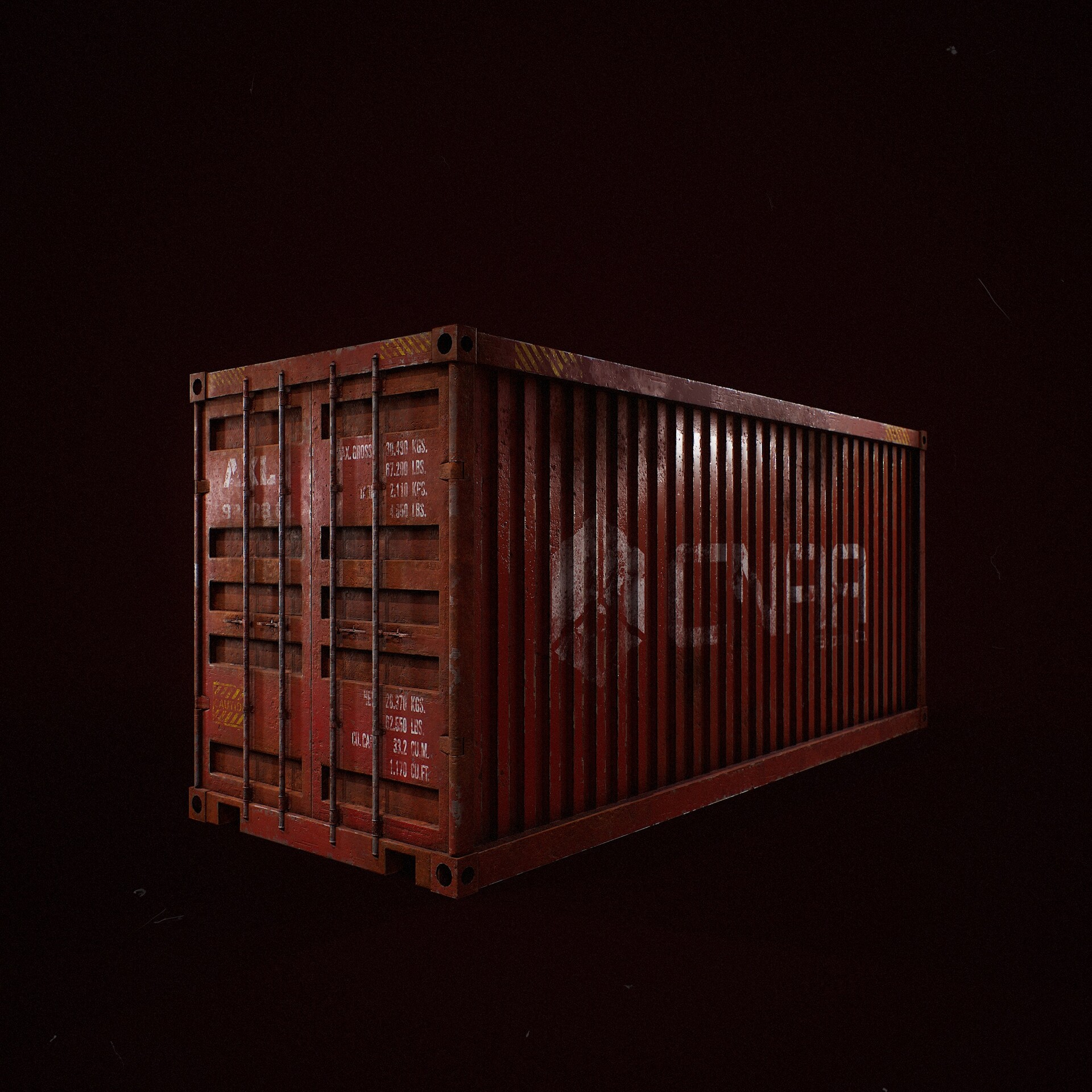 ArtStation - Cargo Container