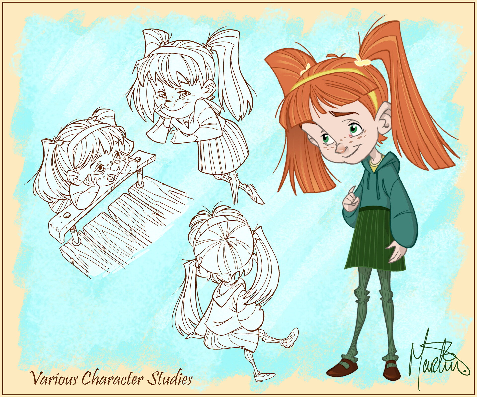 ArtStation - Deirdre - Character Design