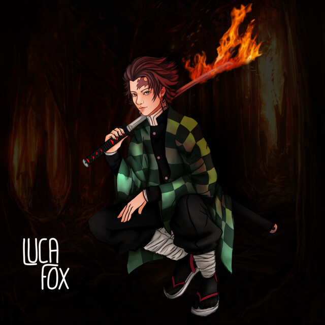 ArtStation - Tanjirou Kamado (Kimetsu no Yaiba)