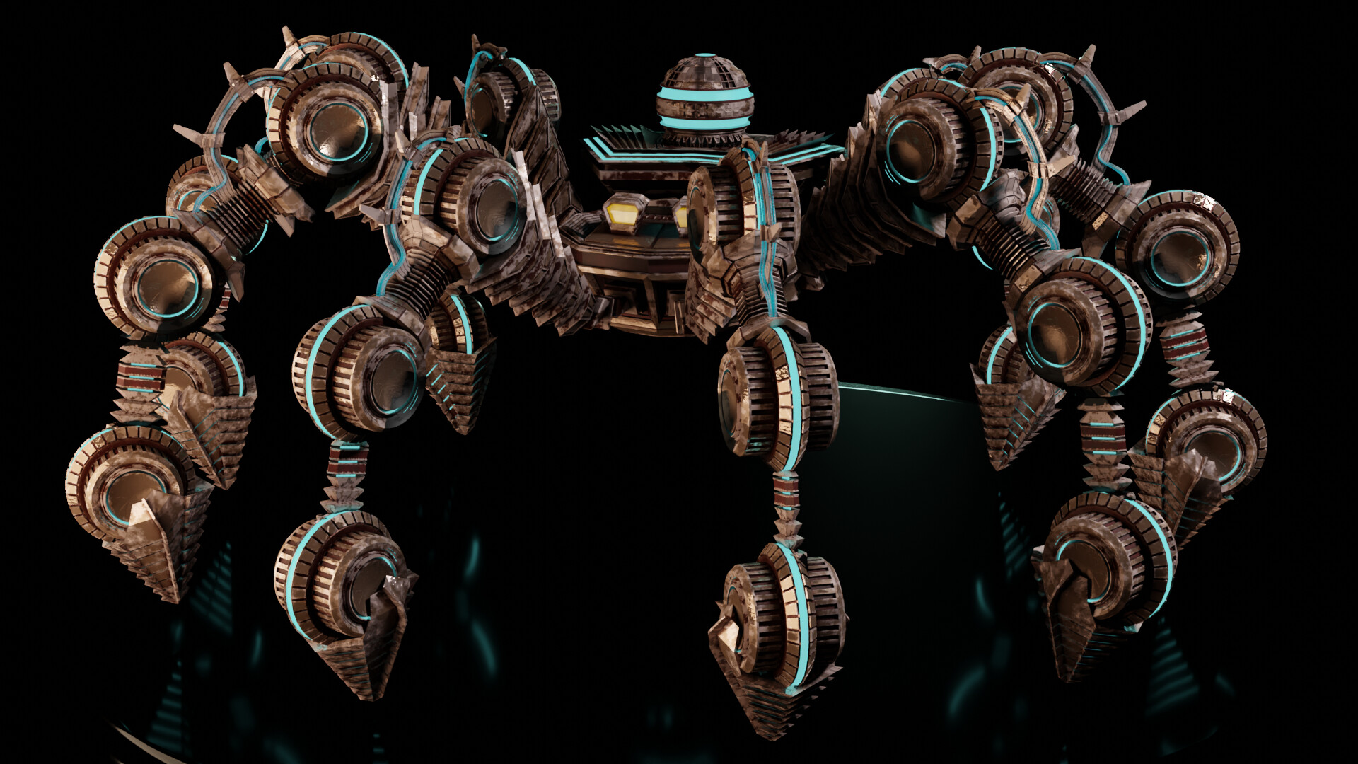 ArtStation - Spider Robot