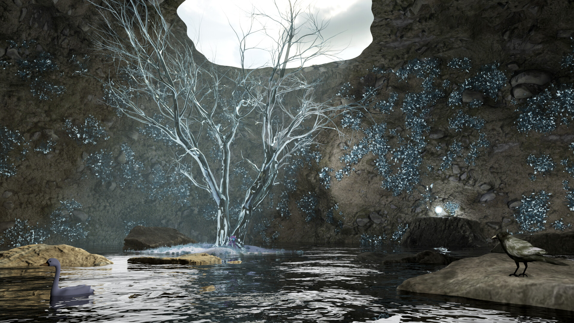 ArtStation - Ice Tree