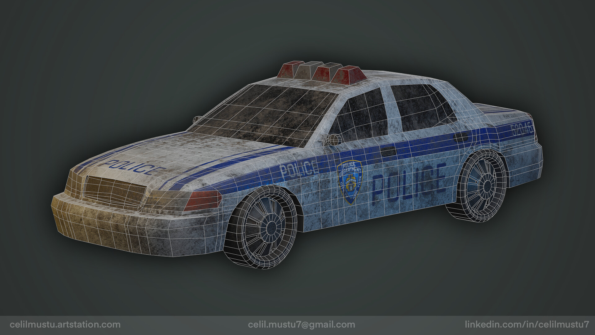 Celil Muştu - Post-Apocalyptic Theme Civilian Vehicles - Game Ready