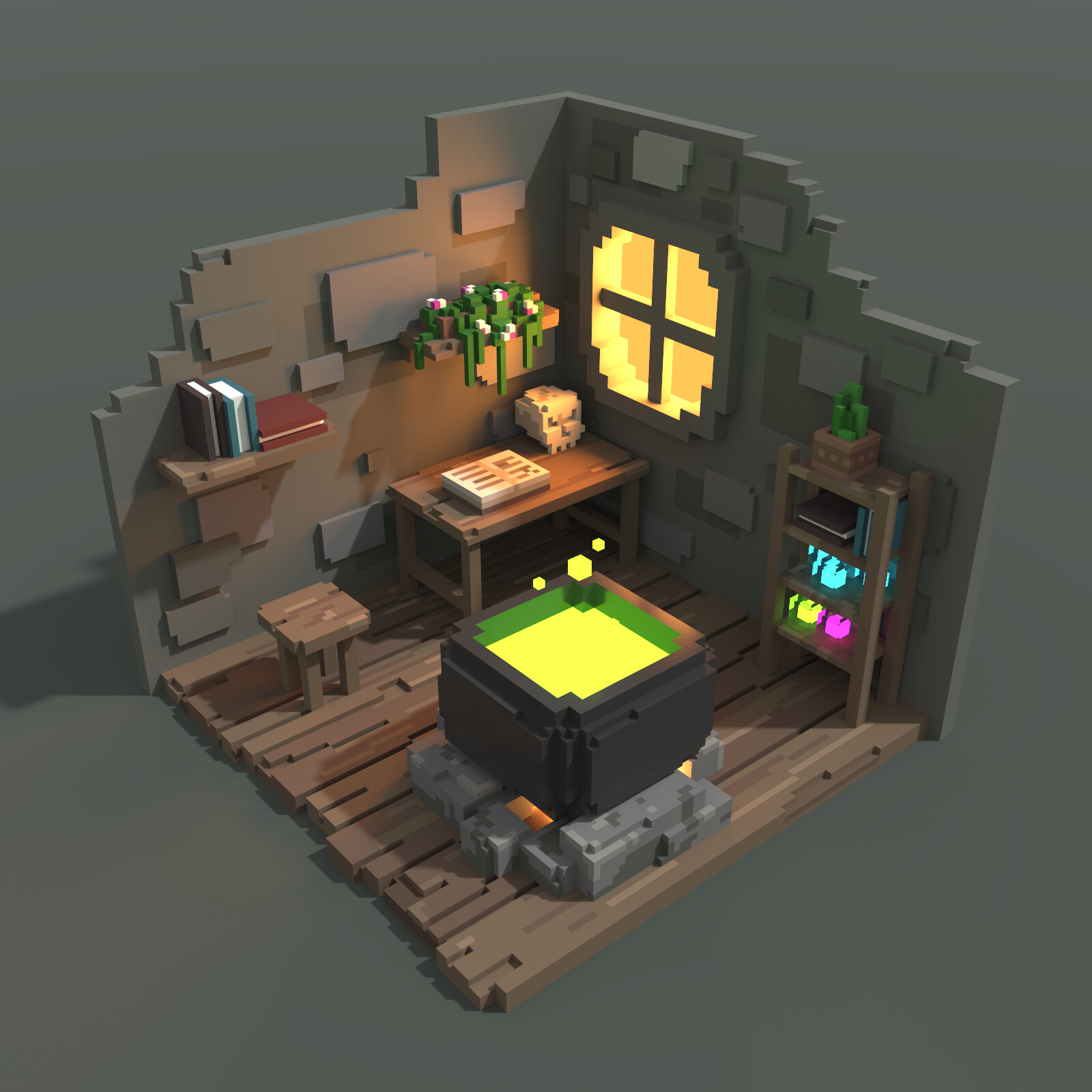 ArtStation - Potions Pixel Art