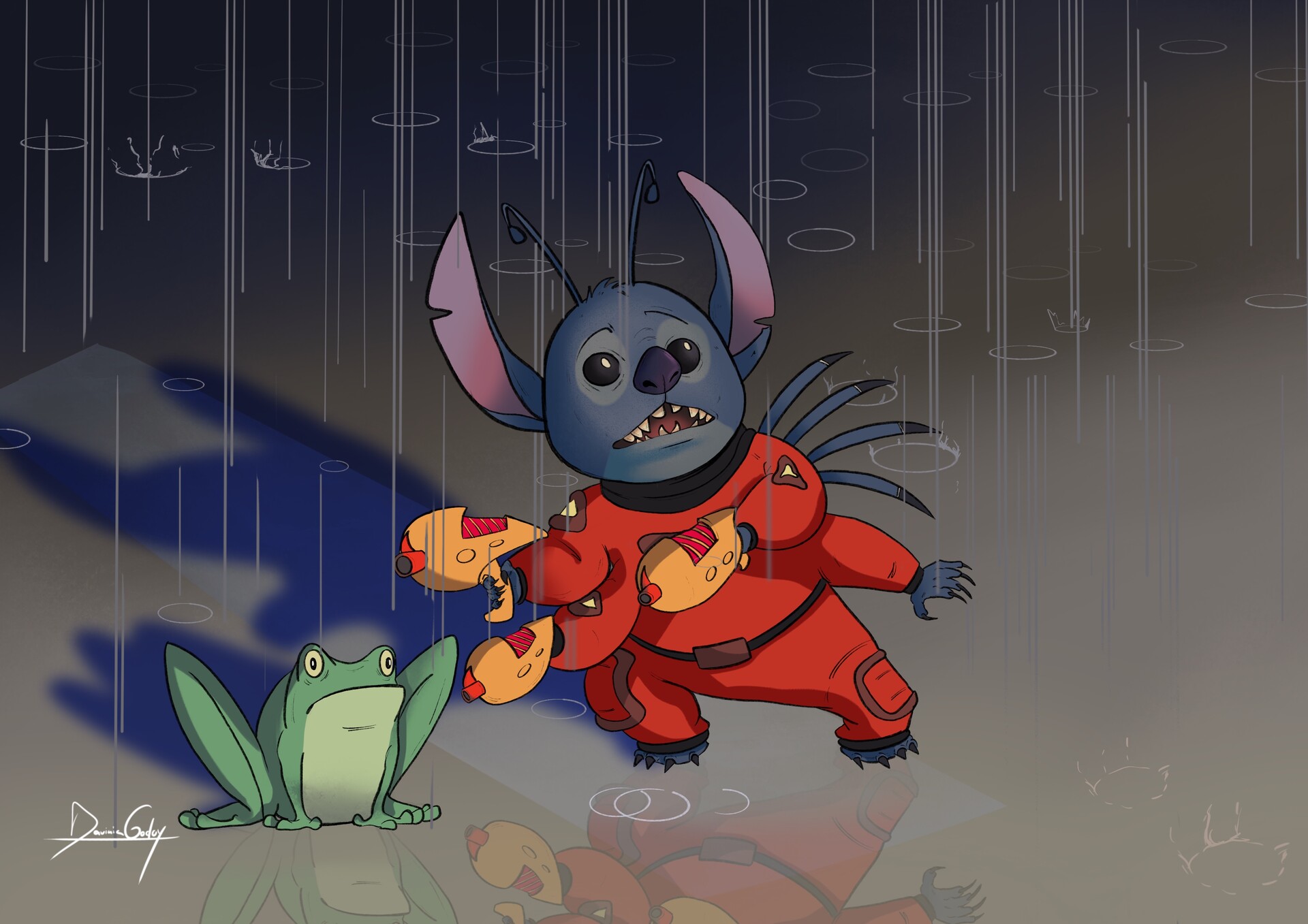 ArtStation - Stitch fan art