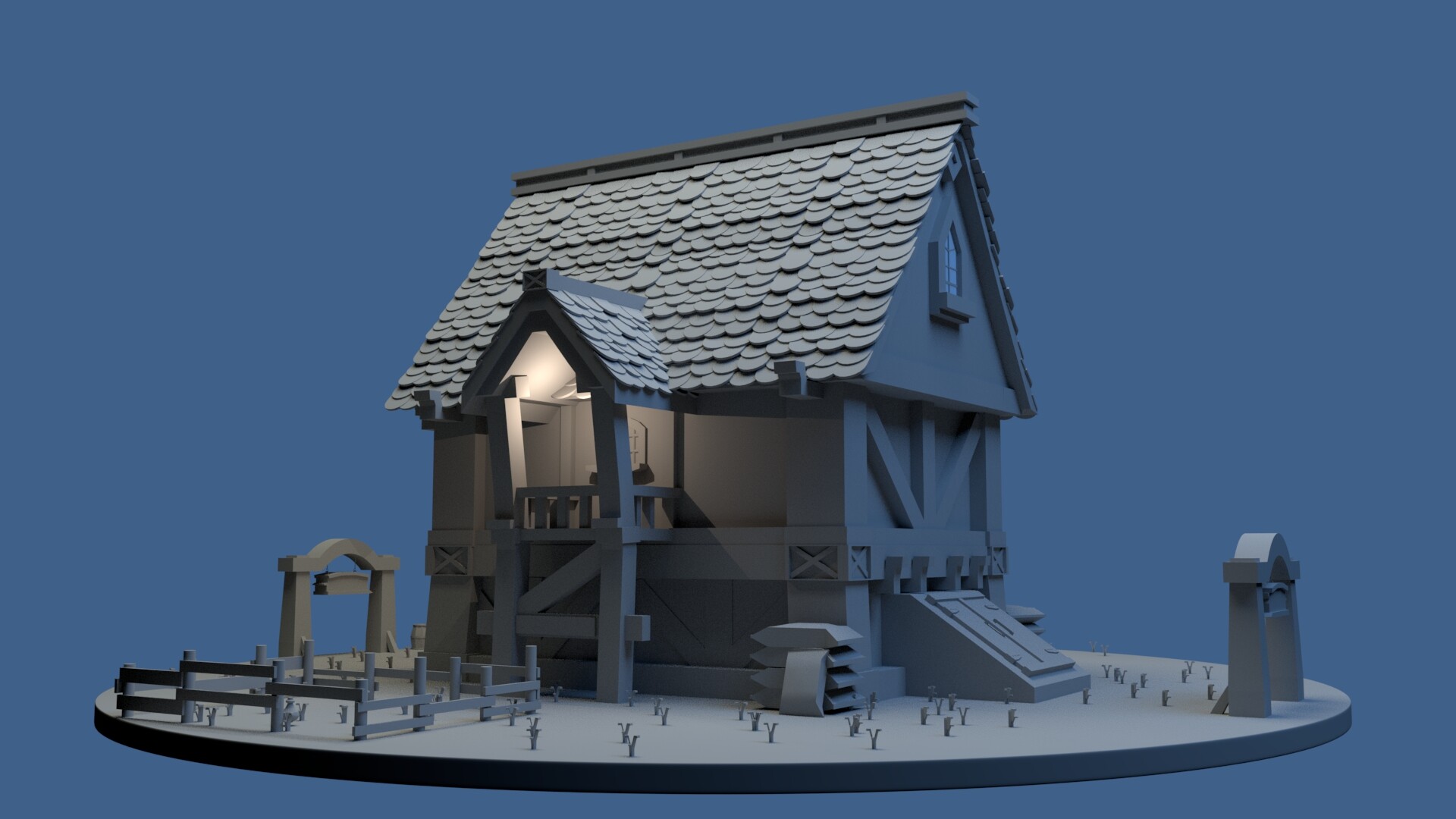 ArtStation - House modeling
