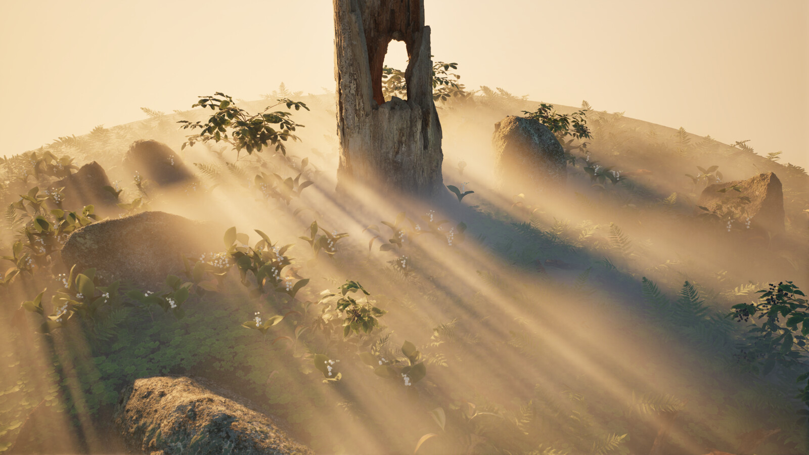 Remco Vanhoutte - Unreal Engine 5.3 Diorama - PCG, Ray Traced Volumetric Fog, Nanite ...