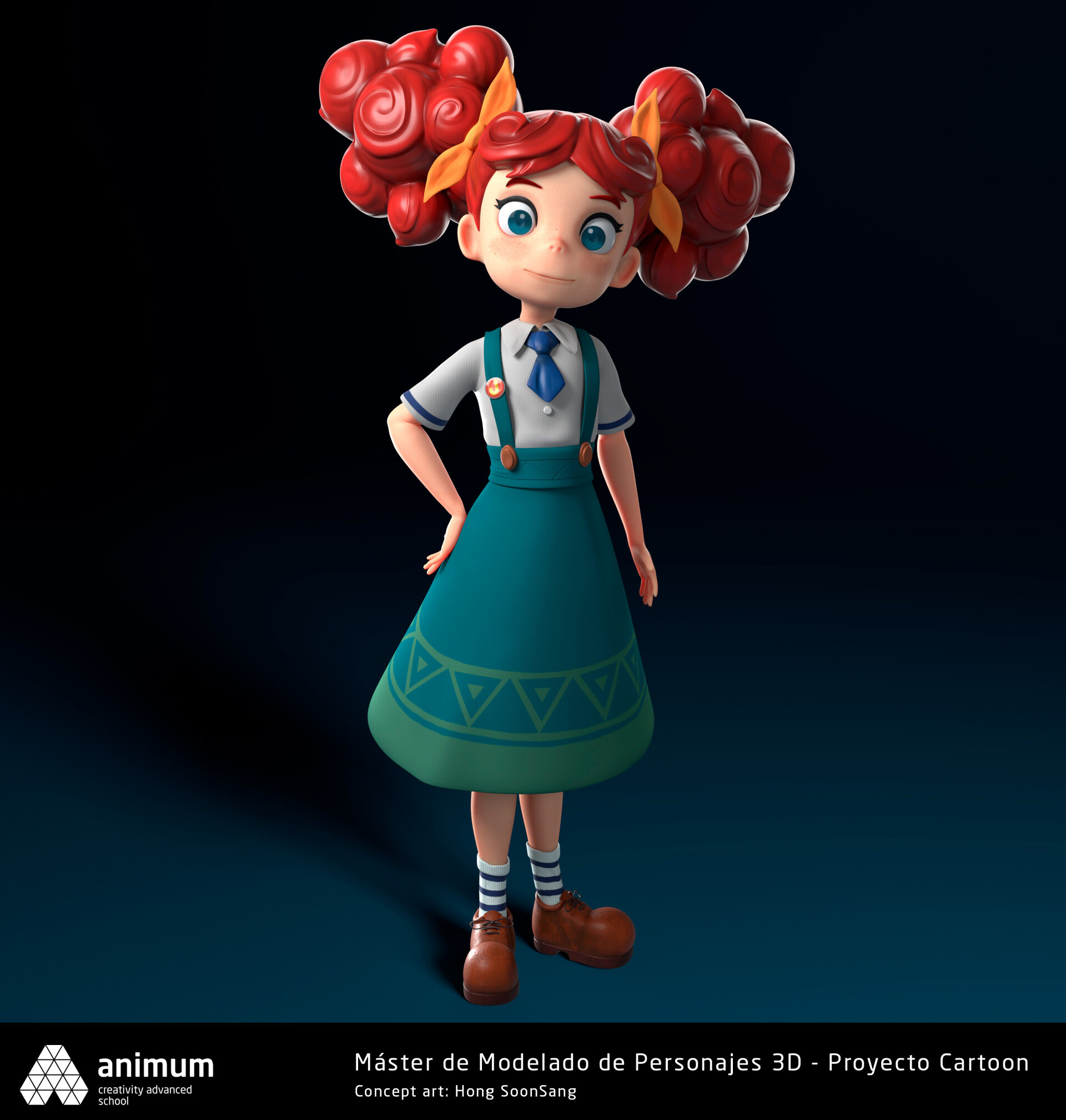 ArtStation - Personaje Cartoon