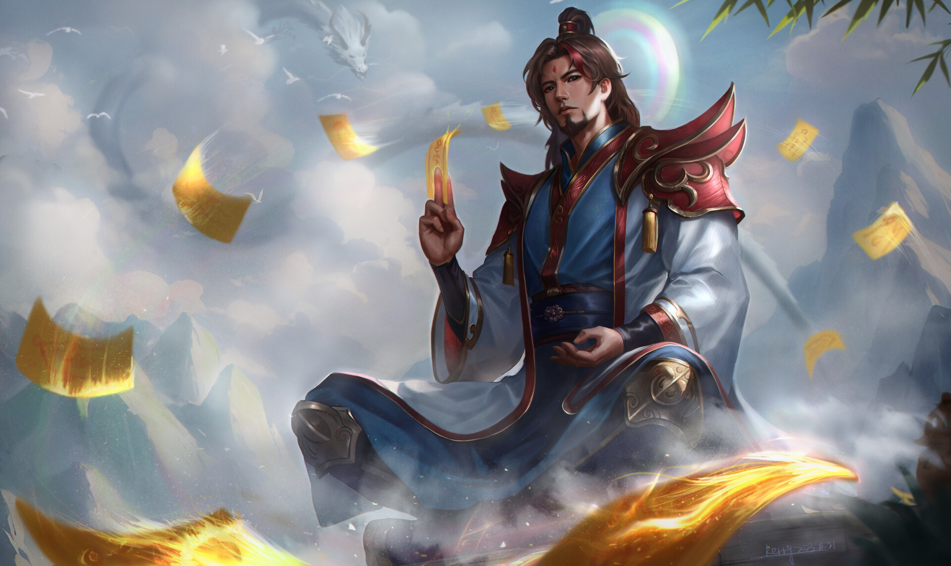 ArtStation - Immortal Journey Twisted Fate fanart