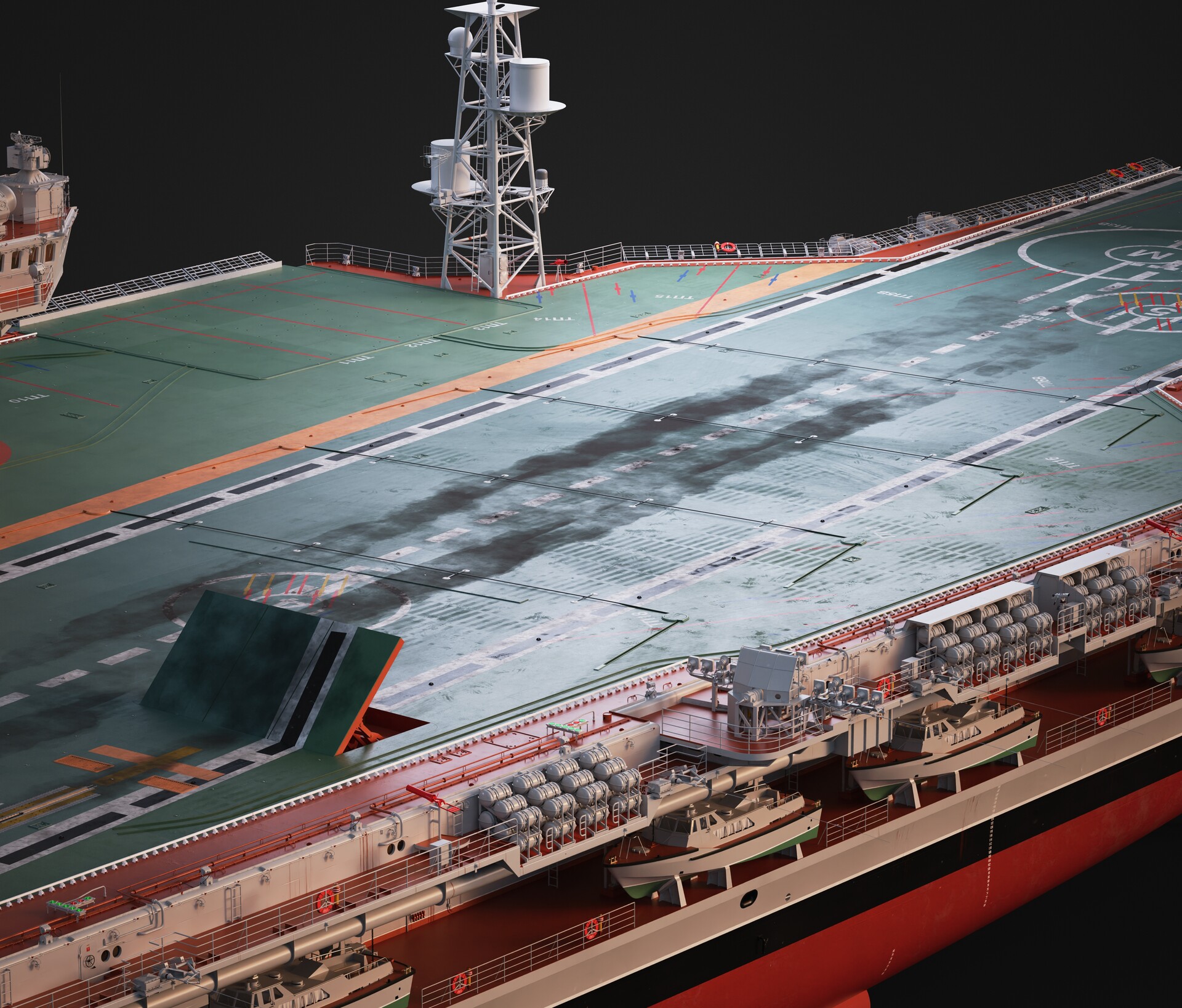 Jamison Cunningham - Soviet Aircraft Carrier Project 1153 "Orel" - Studio