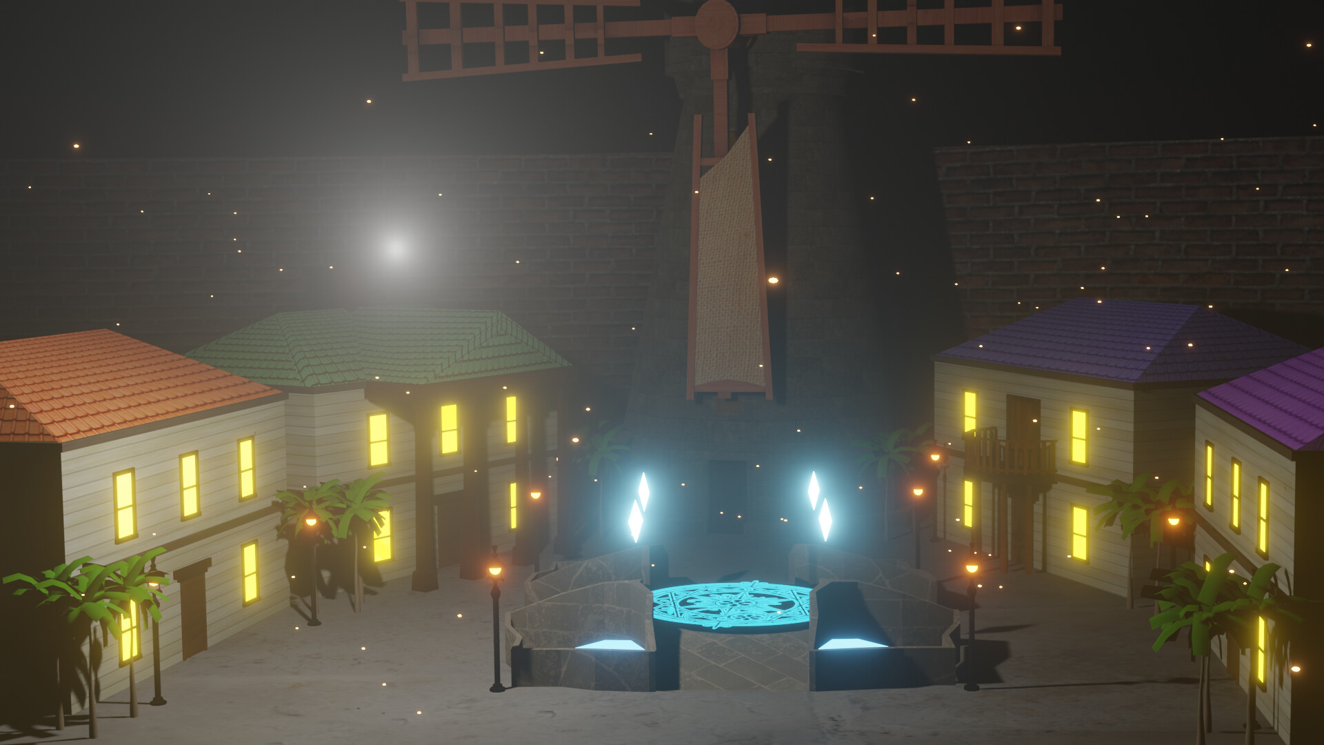 ArtStation - Cartoon Town