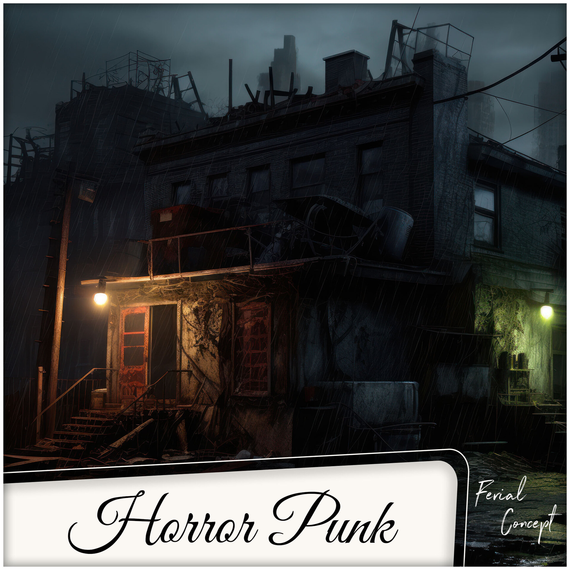 ArtStation - 🔹200 Horror Punk - Exterior Reference Image Pack v.42