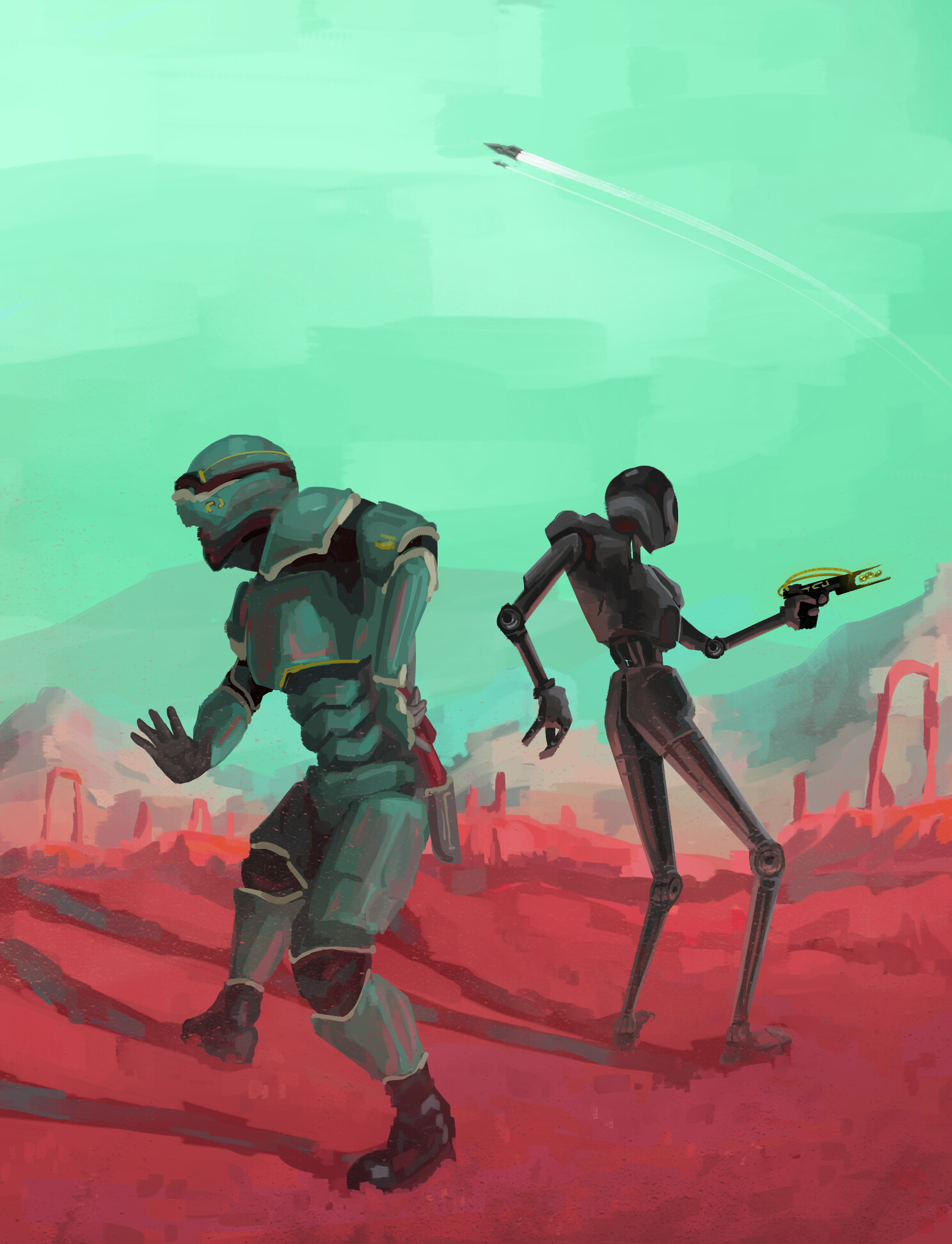 ArtStation - Into The Breach: The Final Frontier Concept Art