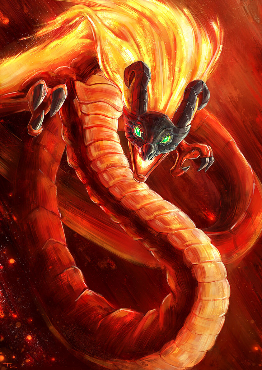 ArtStation - Ocarina of Time - Volvagia