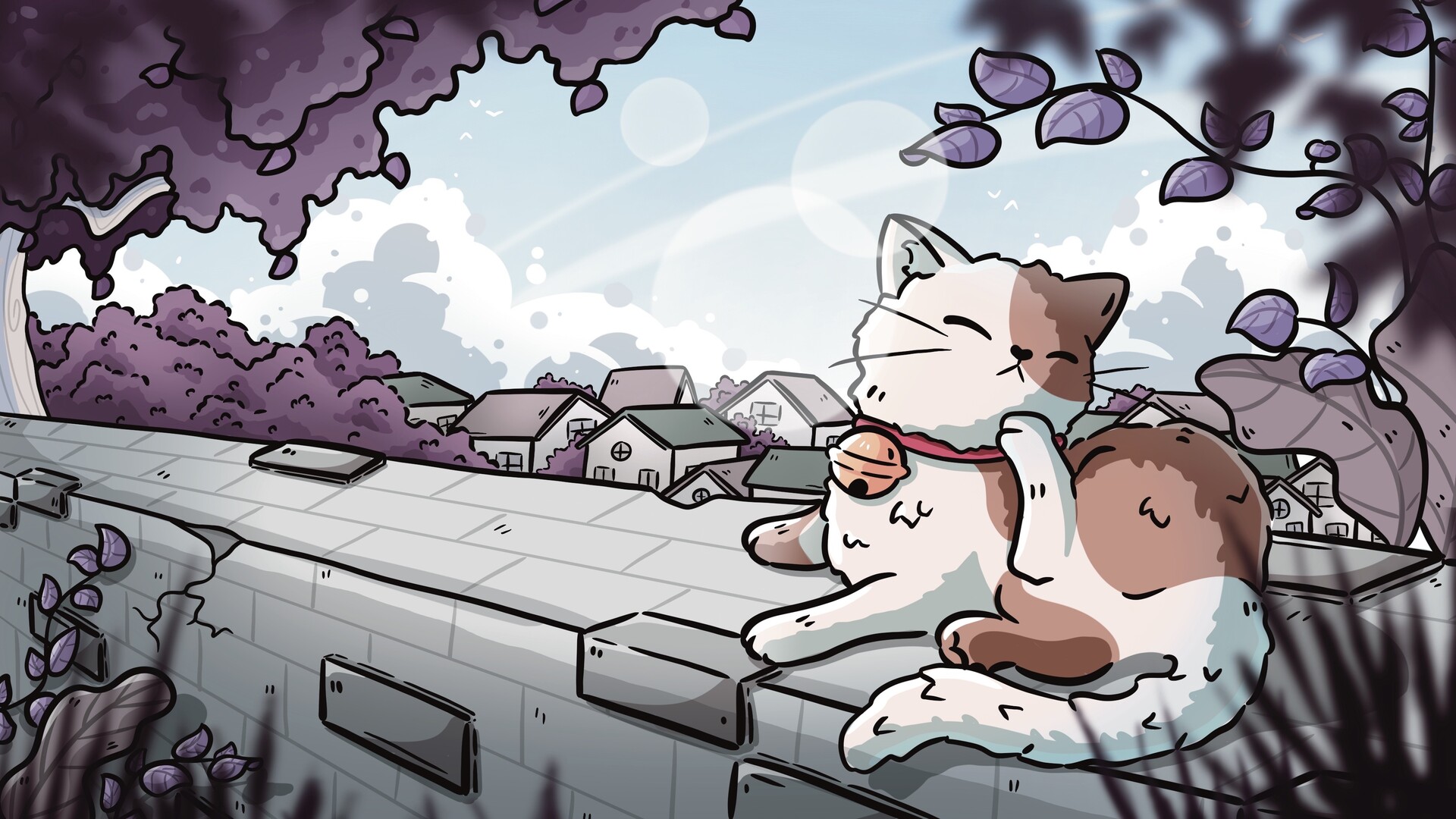 ArtStation - Kitty in a City