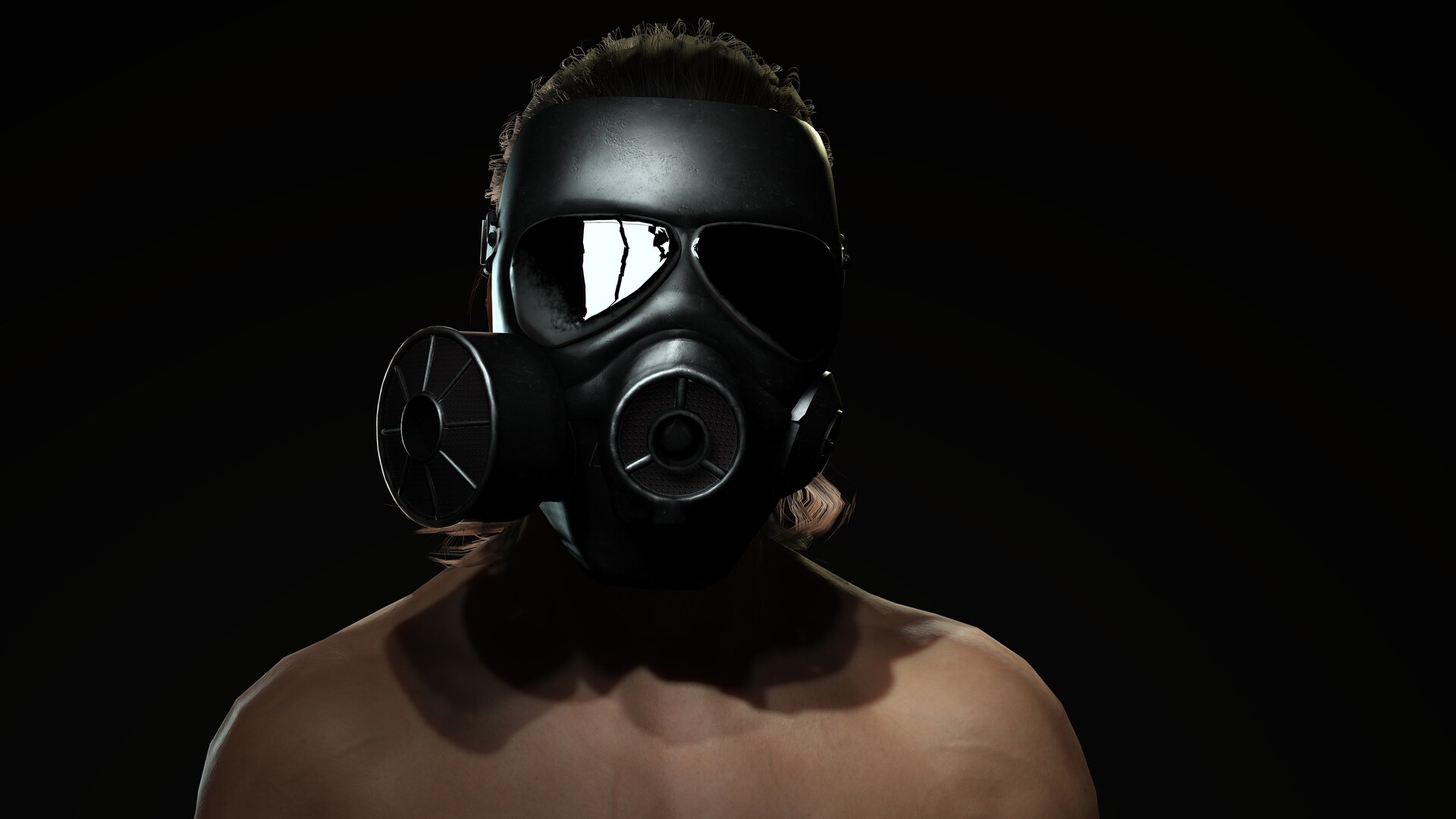 ArtStation - New Gas Mask Model