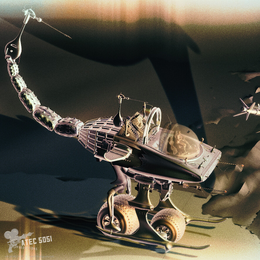 ArtStation - Hospital in deep space - The escape scene