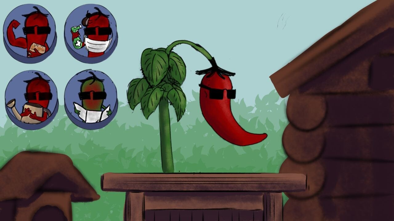 ArtStation - Technical task for the unnamed pepper game