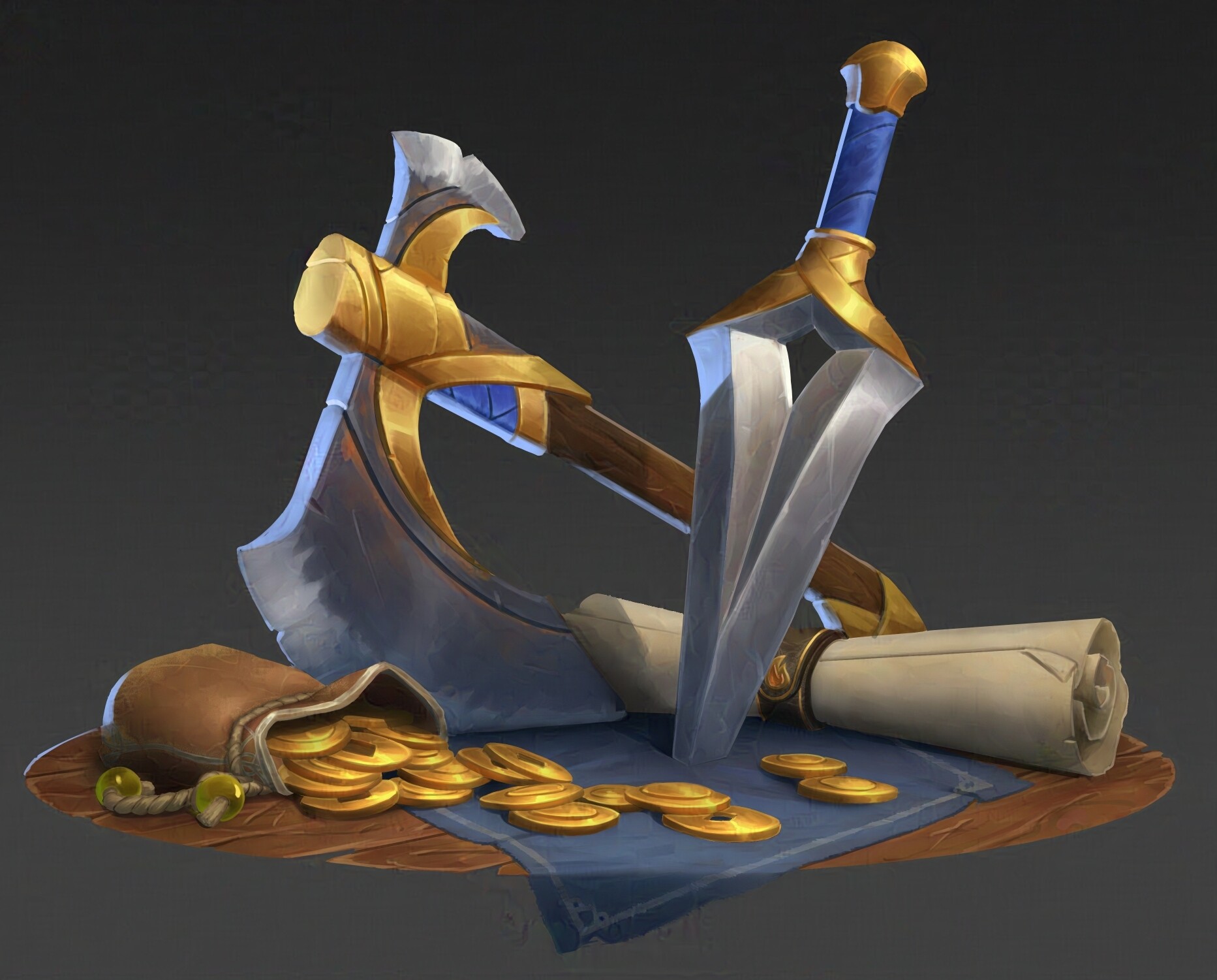 Benjamín De La Torre - Legends of Runeterra, Demacian Mercenaries