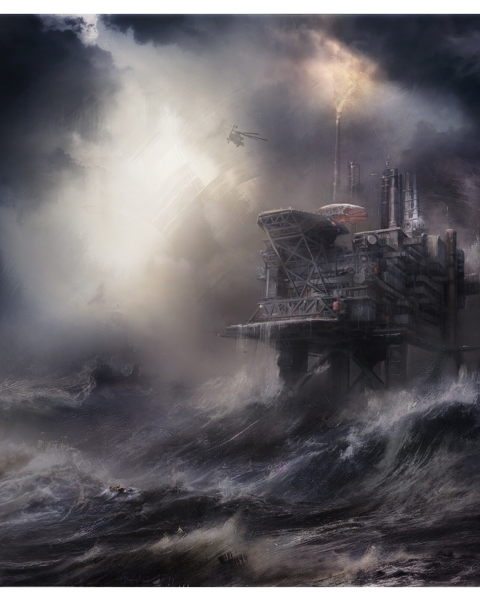 ArtStation - Climate Change. Extreme Weather.