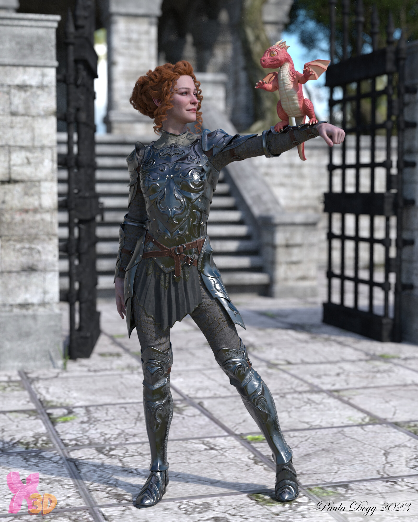 Xtreme3D Studio - Aurora Guardian Armor for G9 by Onnel