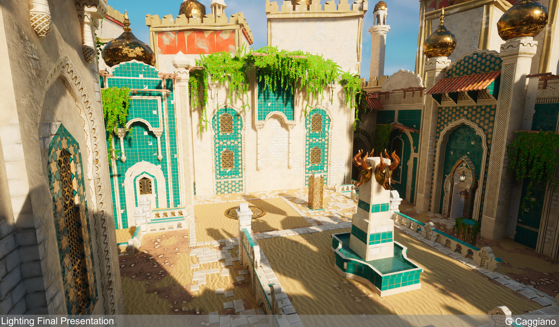 ArtStation - Level Assembly and Lighting Week 2