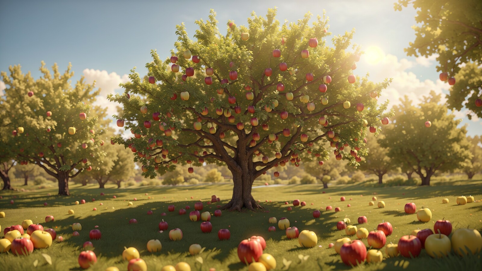 Delia Wright - Breathtaking Enchanting Apple Trees