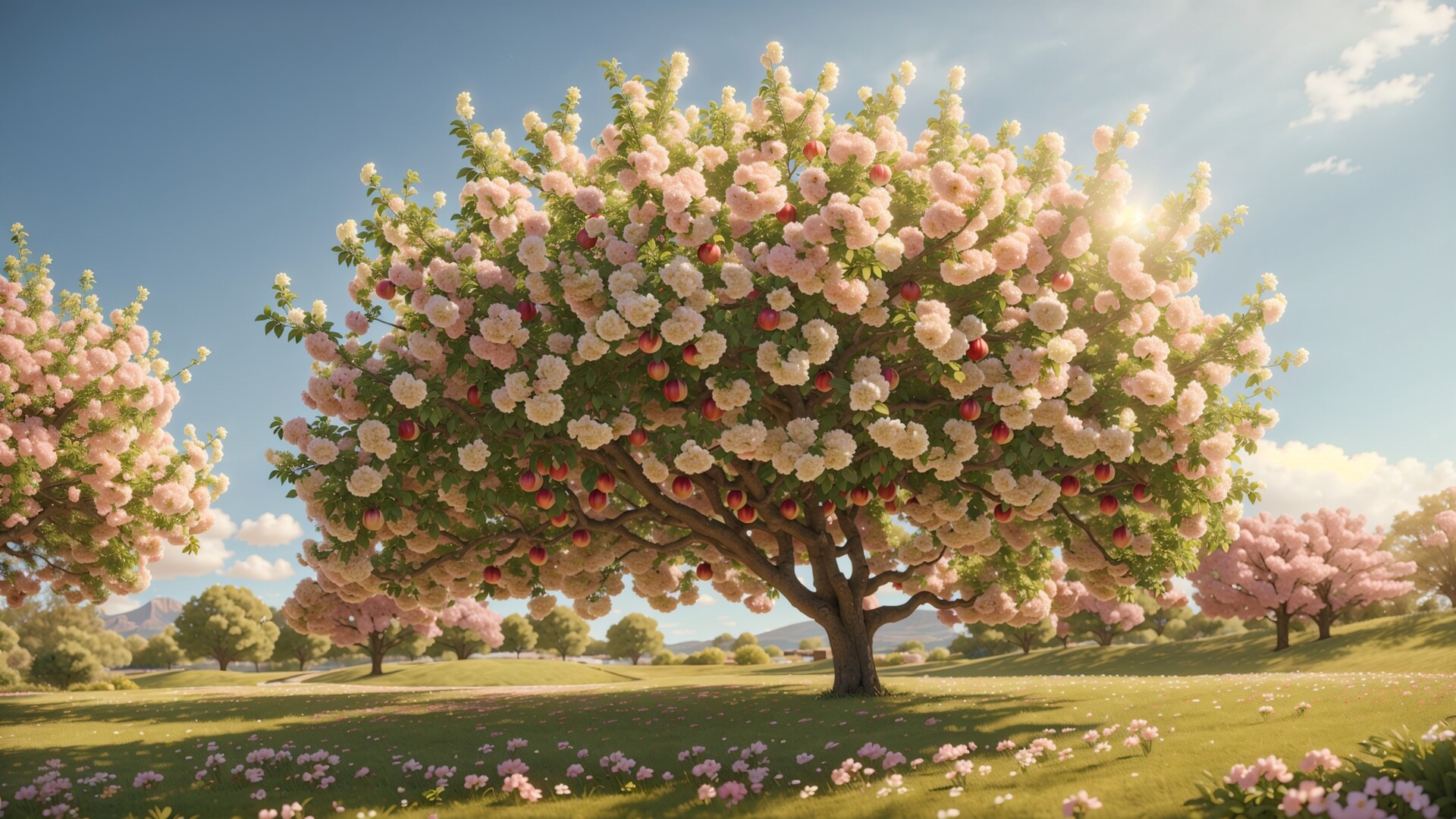 ArtStation - Breathtaking Enchanting Apple Trees