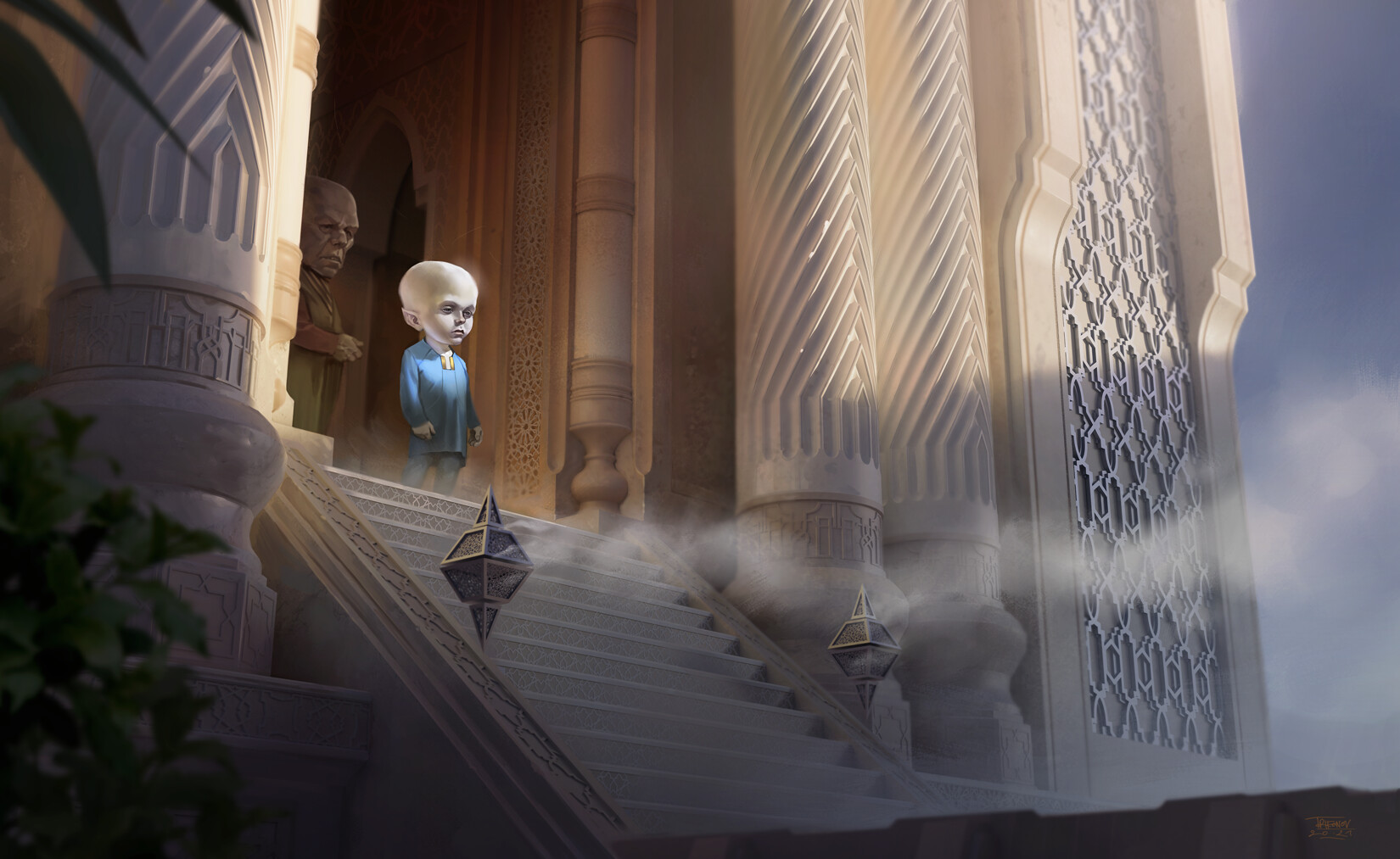 ArtStation - Master and a Ghola