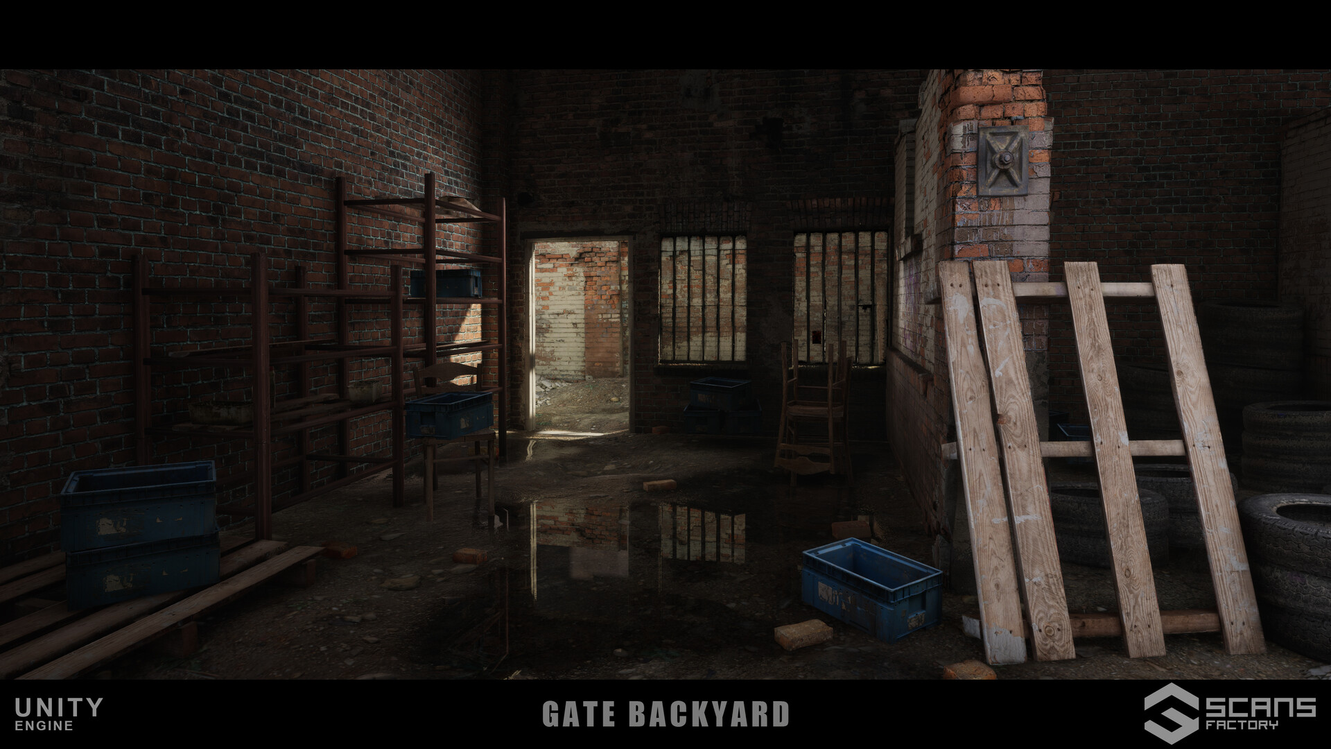 Scans Factory - [UNITY] Gate Backyard