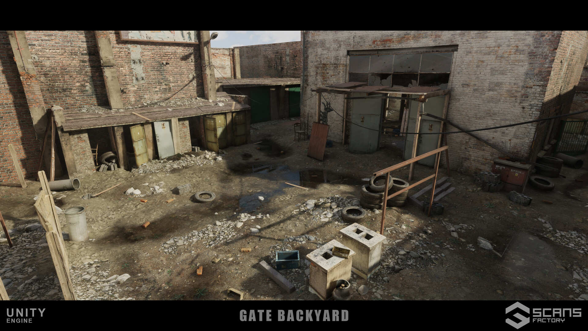 Scans Factory - [UNITY] Gate Backyard
