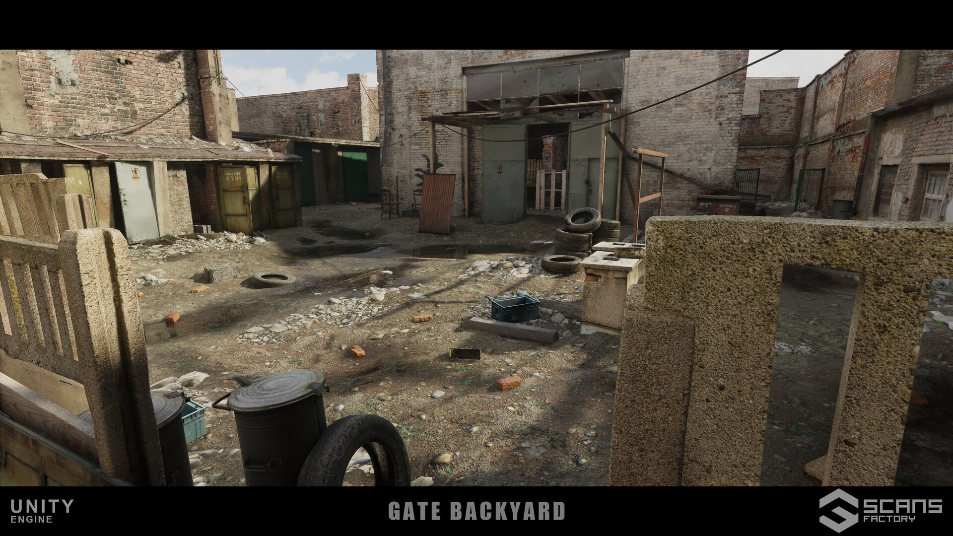 Scans Factory - [UNITY] Gate Backyard