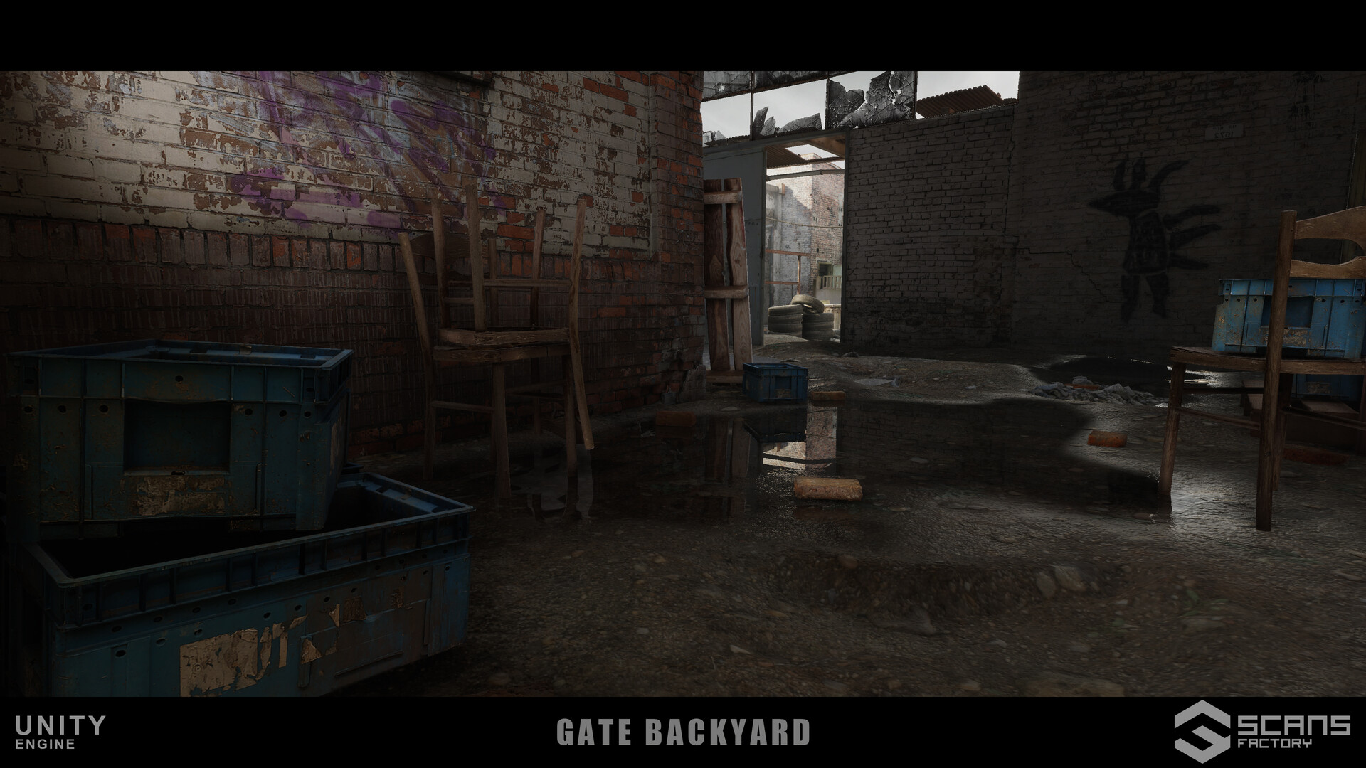 Scans Factory - [UNITY] Gate Backyard