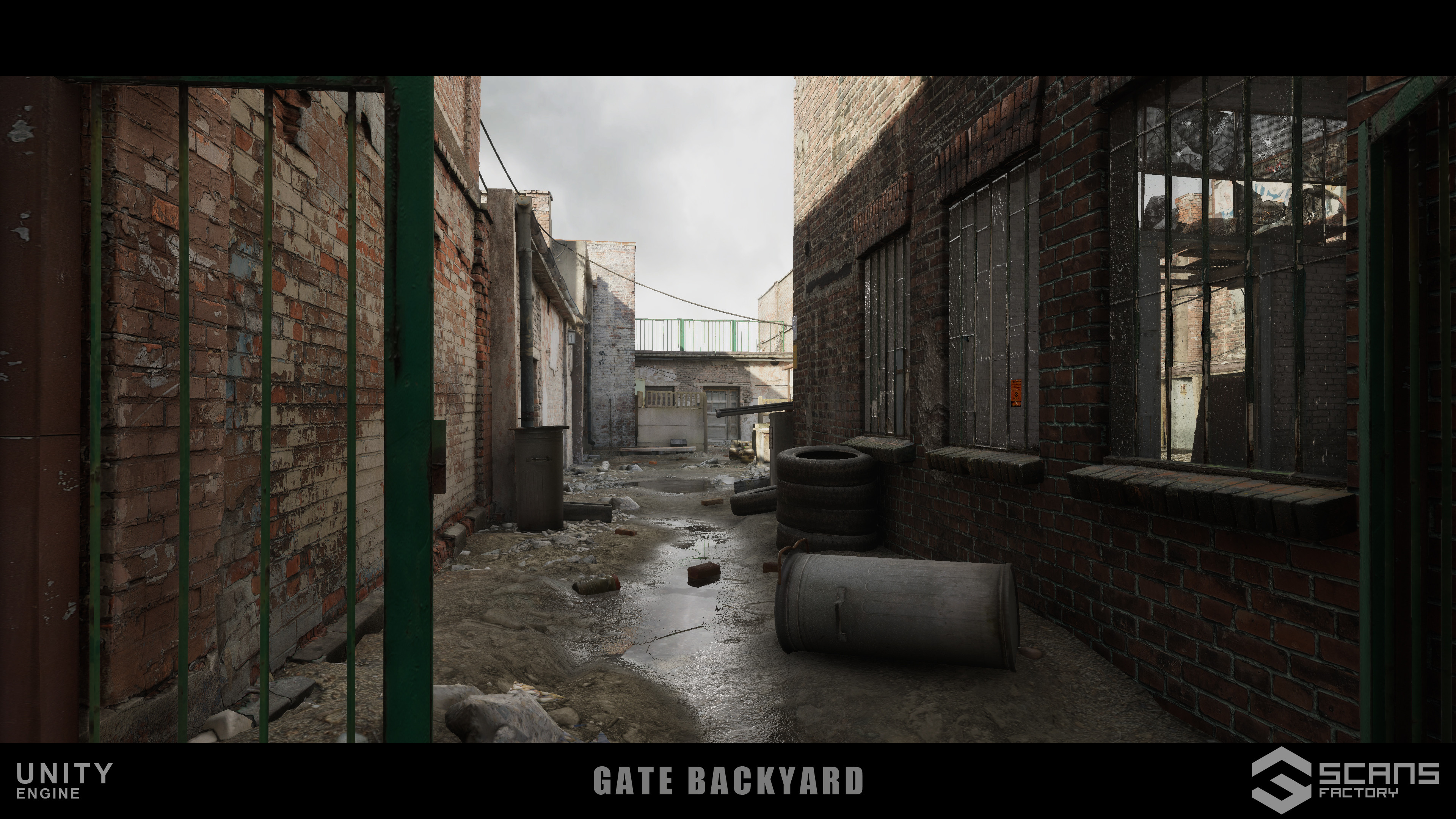 Scans Factory - [UNITY] Gate Backyard