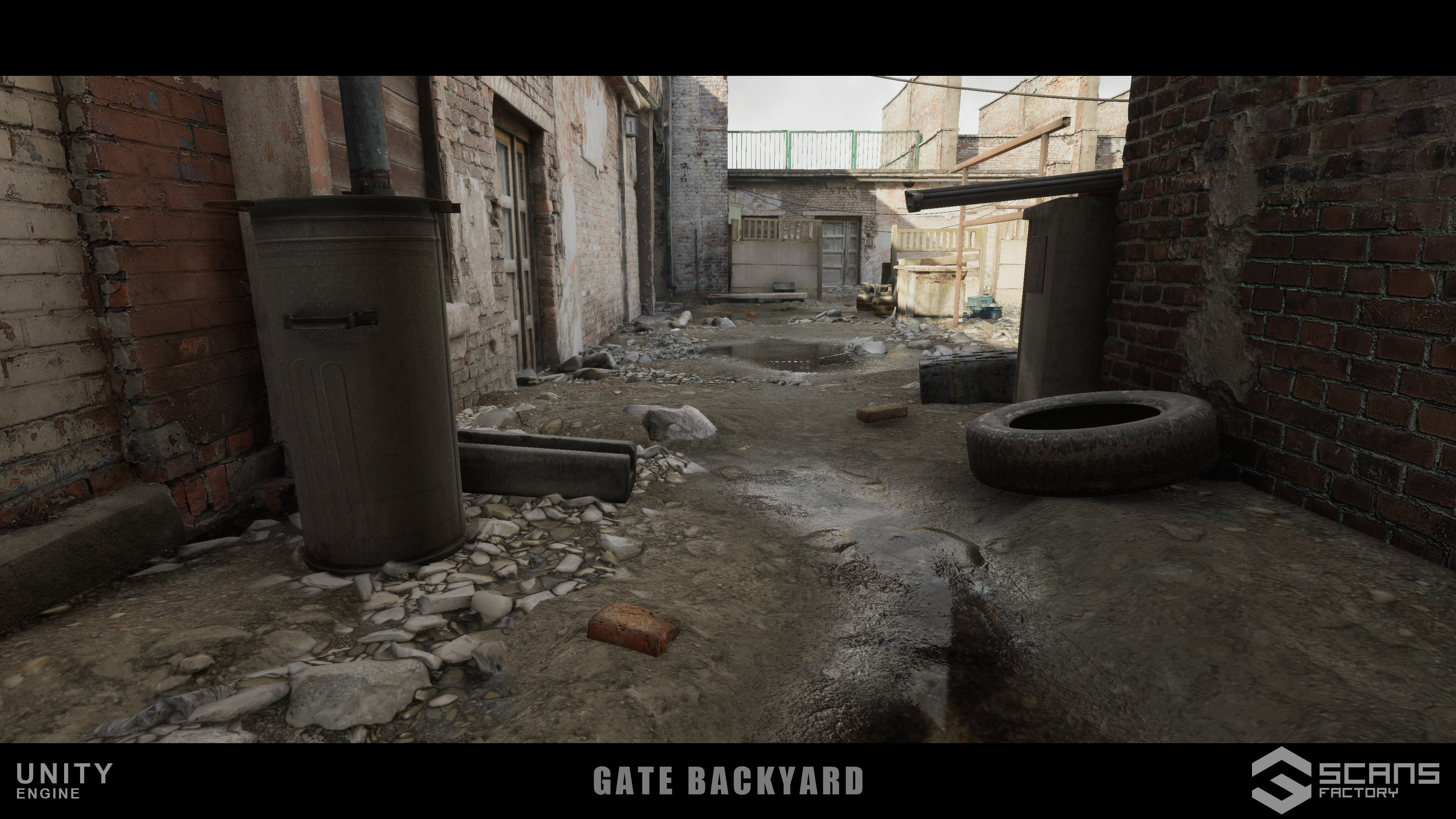 Scans Factory - [UNITY] Gate Backyard
