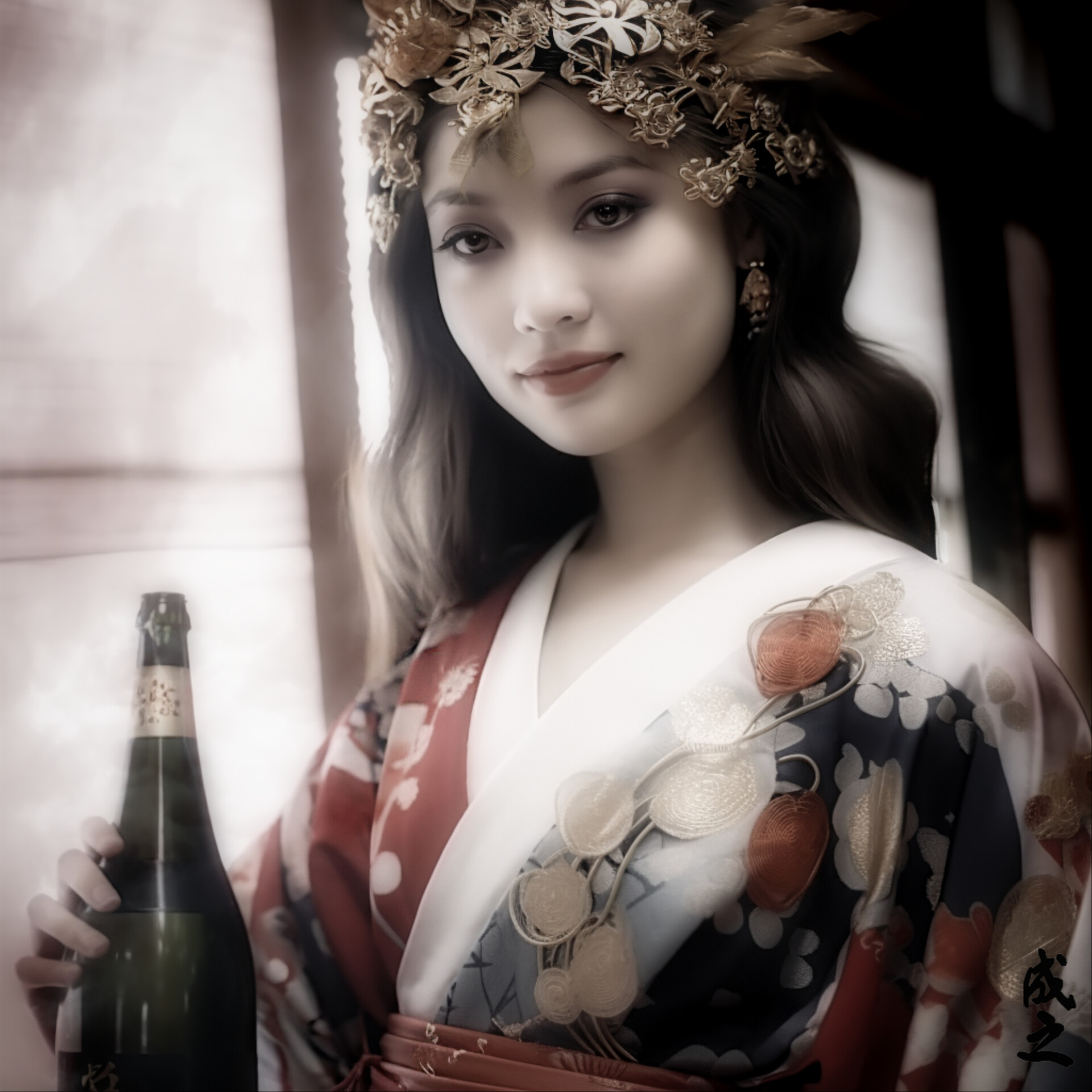NARIYUKI SHIMAMOTO - Toyouke-no-Ookami ( Japanese foods goddess )
