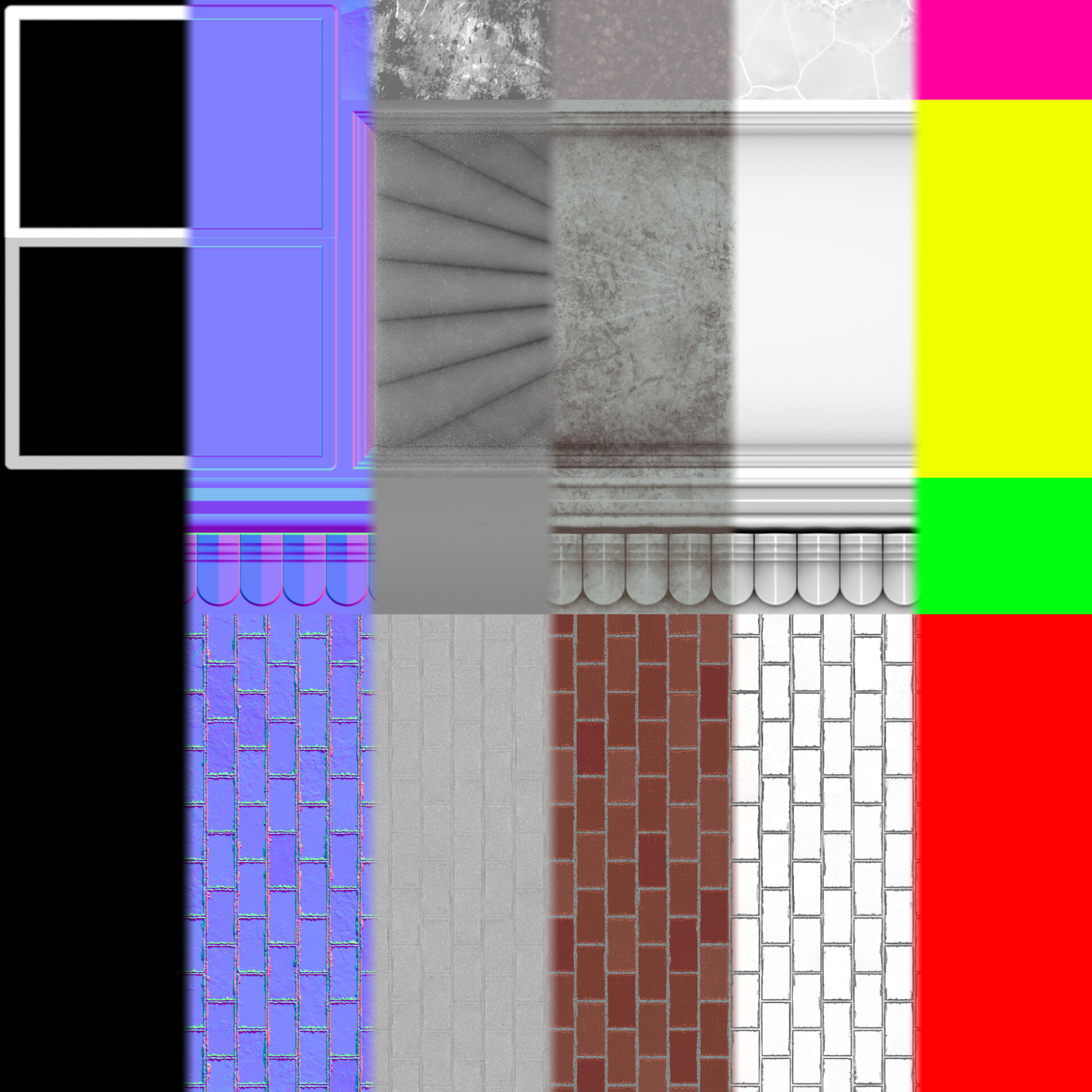 Brendan Lyall - Trim Sheet texturing