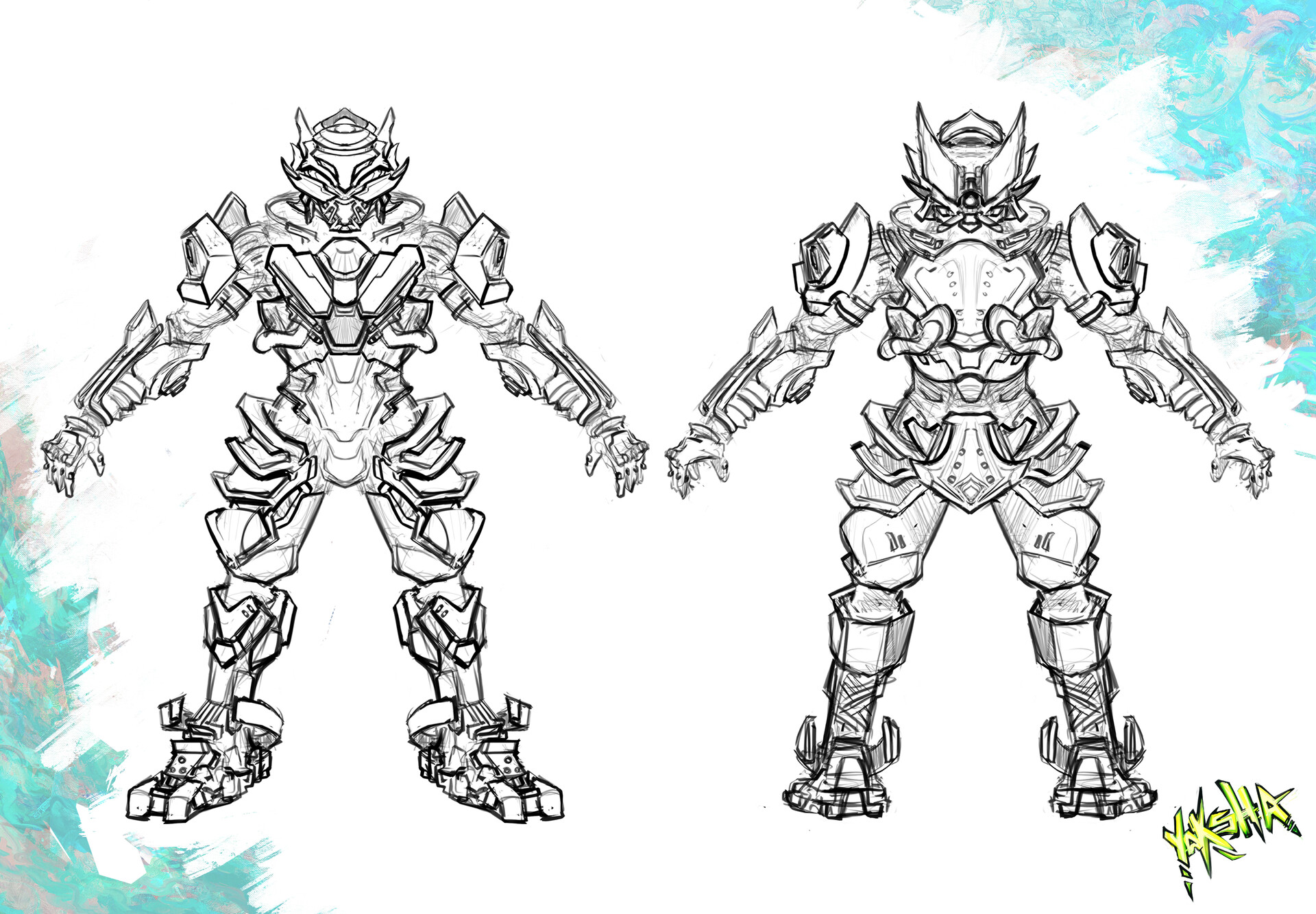 Andy Maldonado - Project Yaksha Spartan Armor / Custom BR Weapon > Halo ...