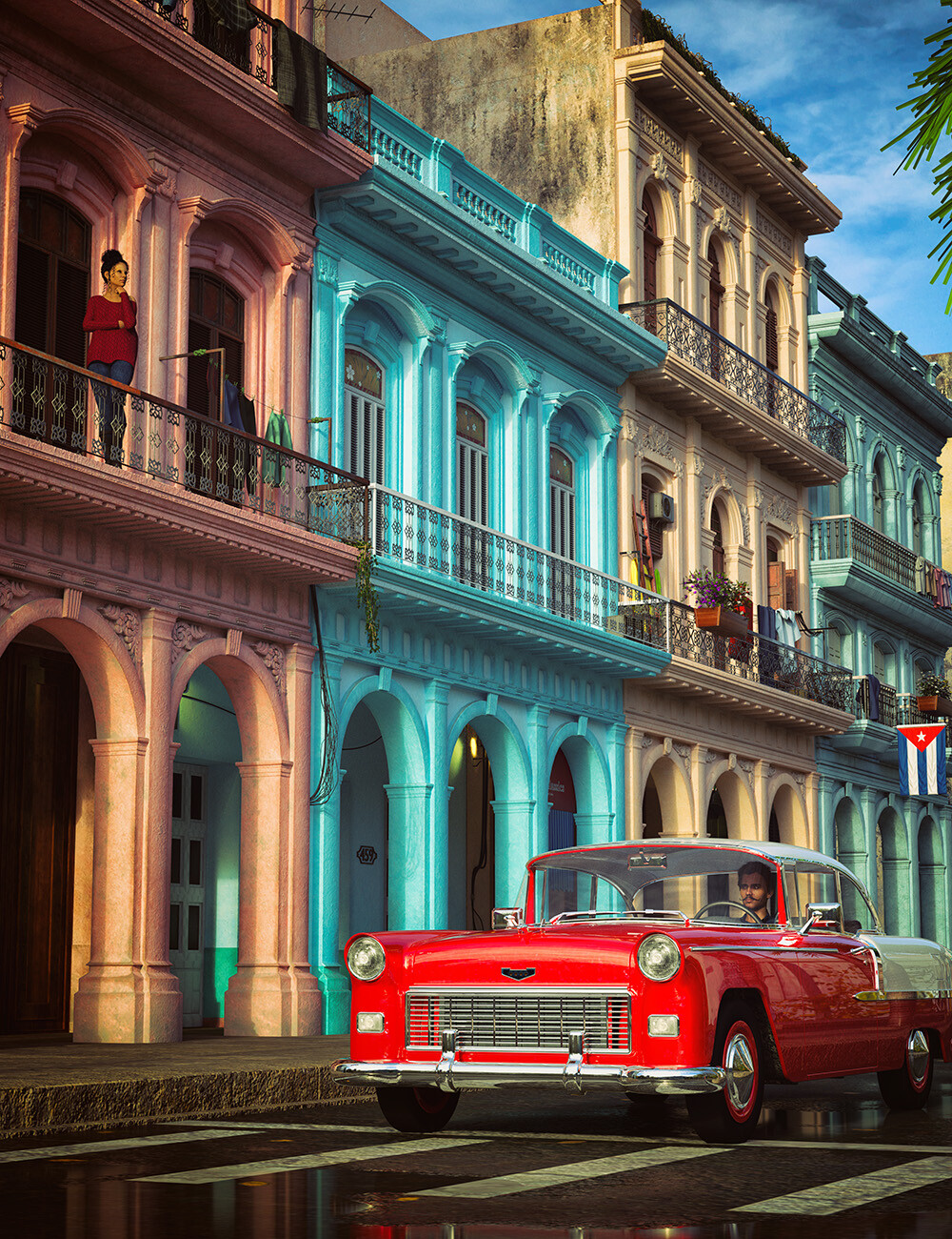 ArtStation - Vintage Street